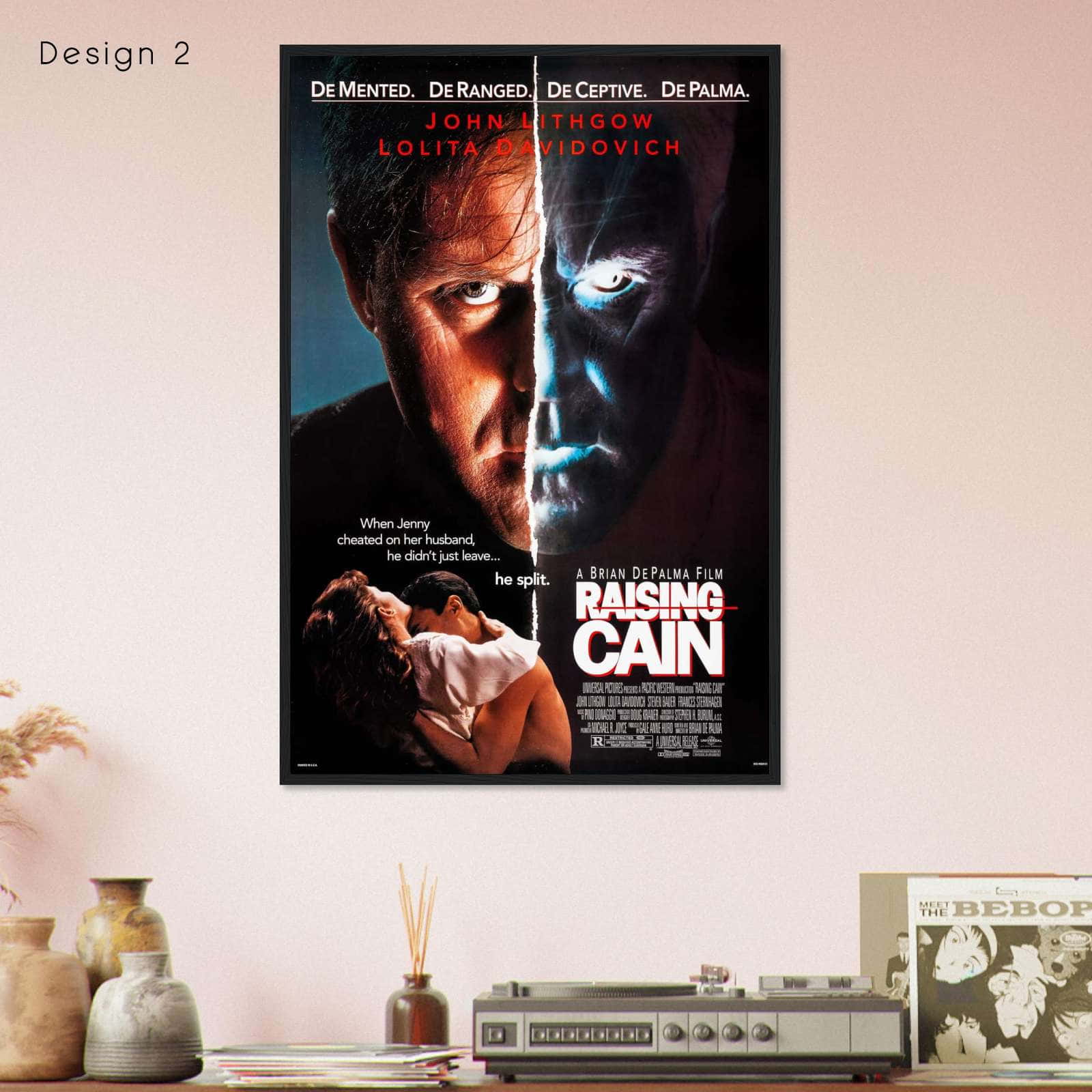 Raising Cain (1992) Movie Poster Print - Citiesbox