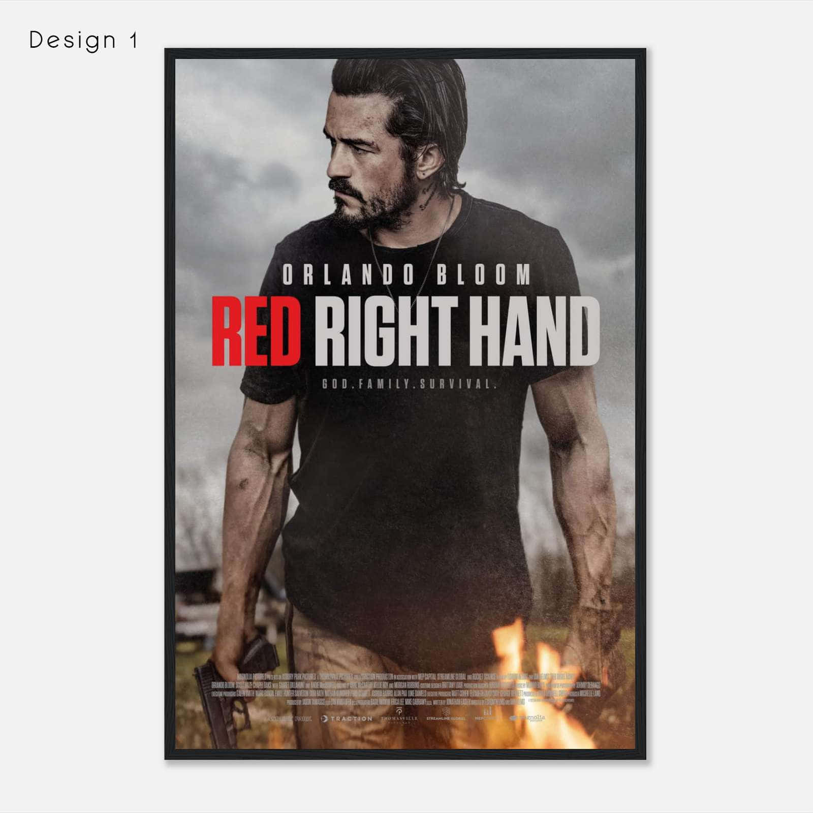 Red Right Hand (2024) Movie Poster Print - Citiesbox