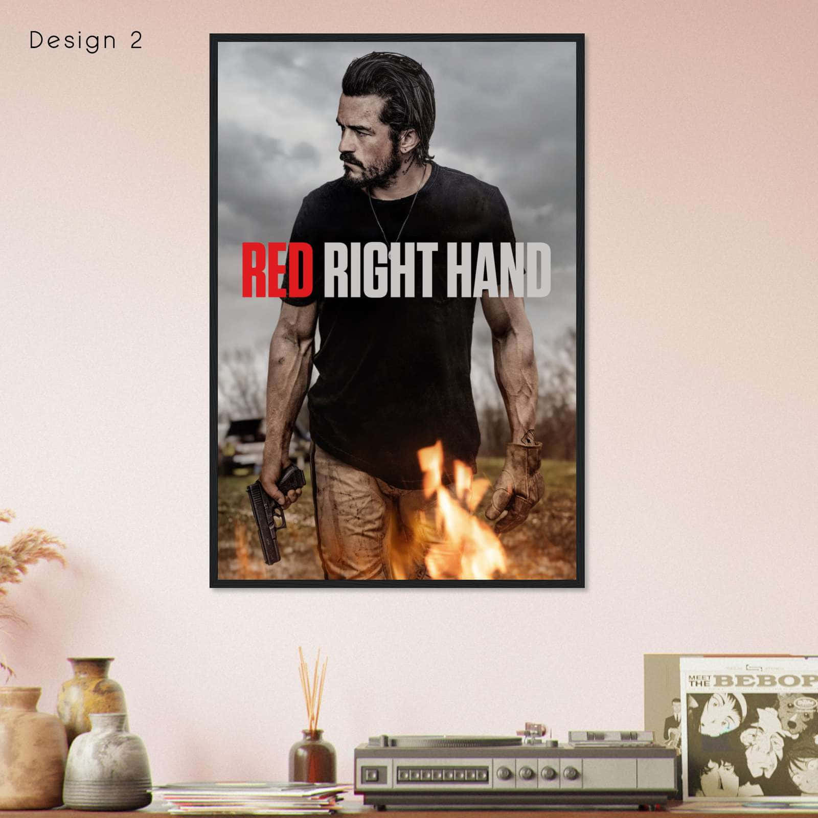 Red Right Hand (2024) Movie Poster Print - Citiesbox