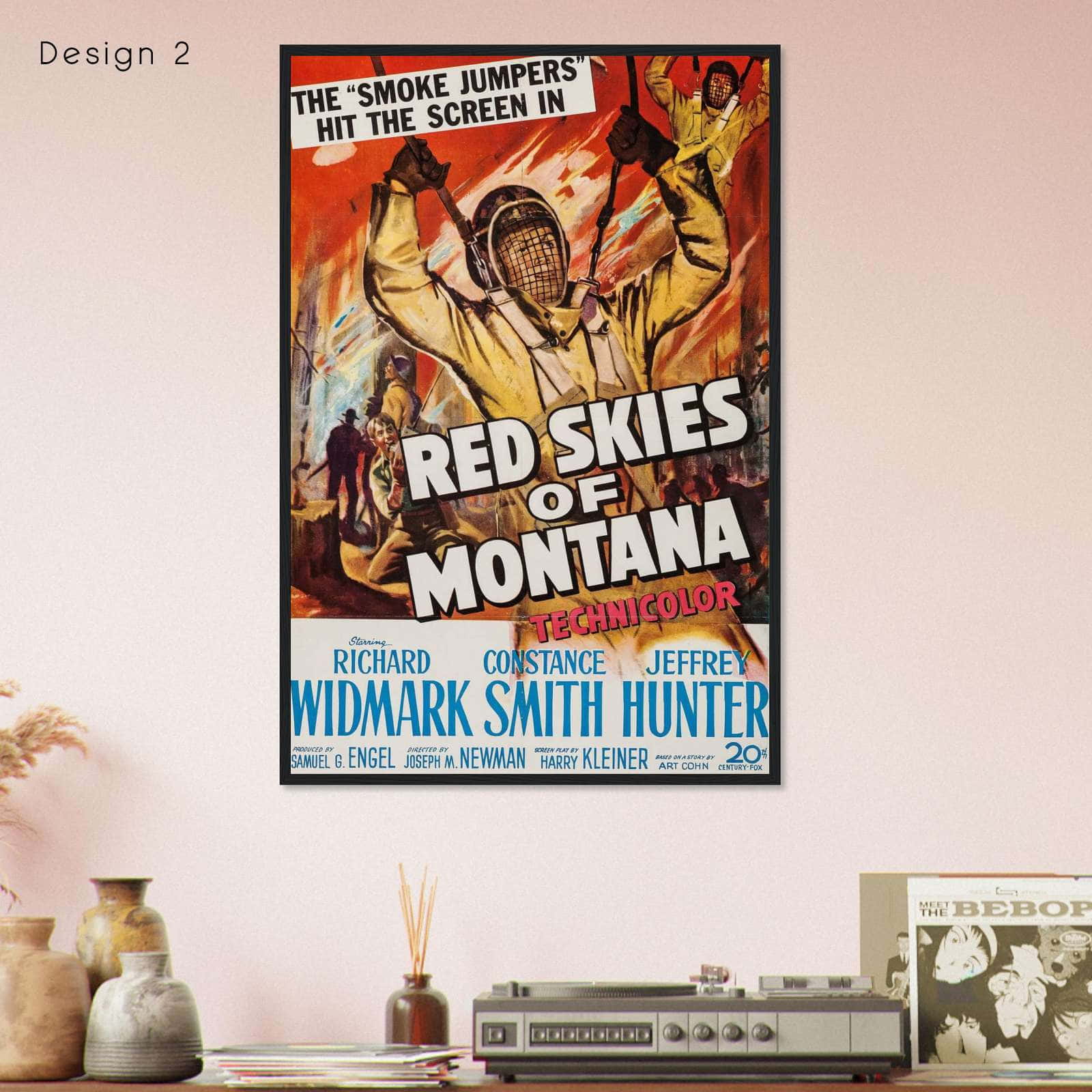 Red Skies of Montana (1952) Movie Poster Print - Citiesbox