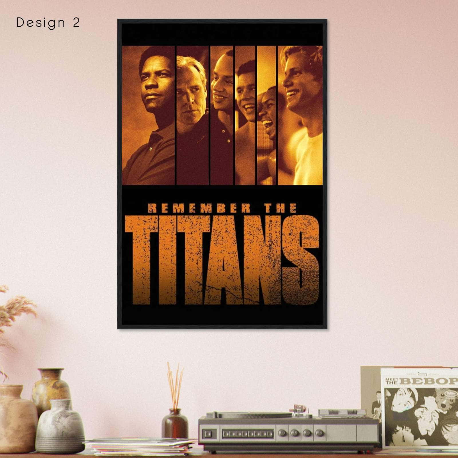 Remember the Titans (2000) Movie Poster Print - Citiesbox