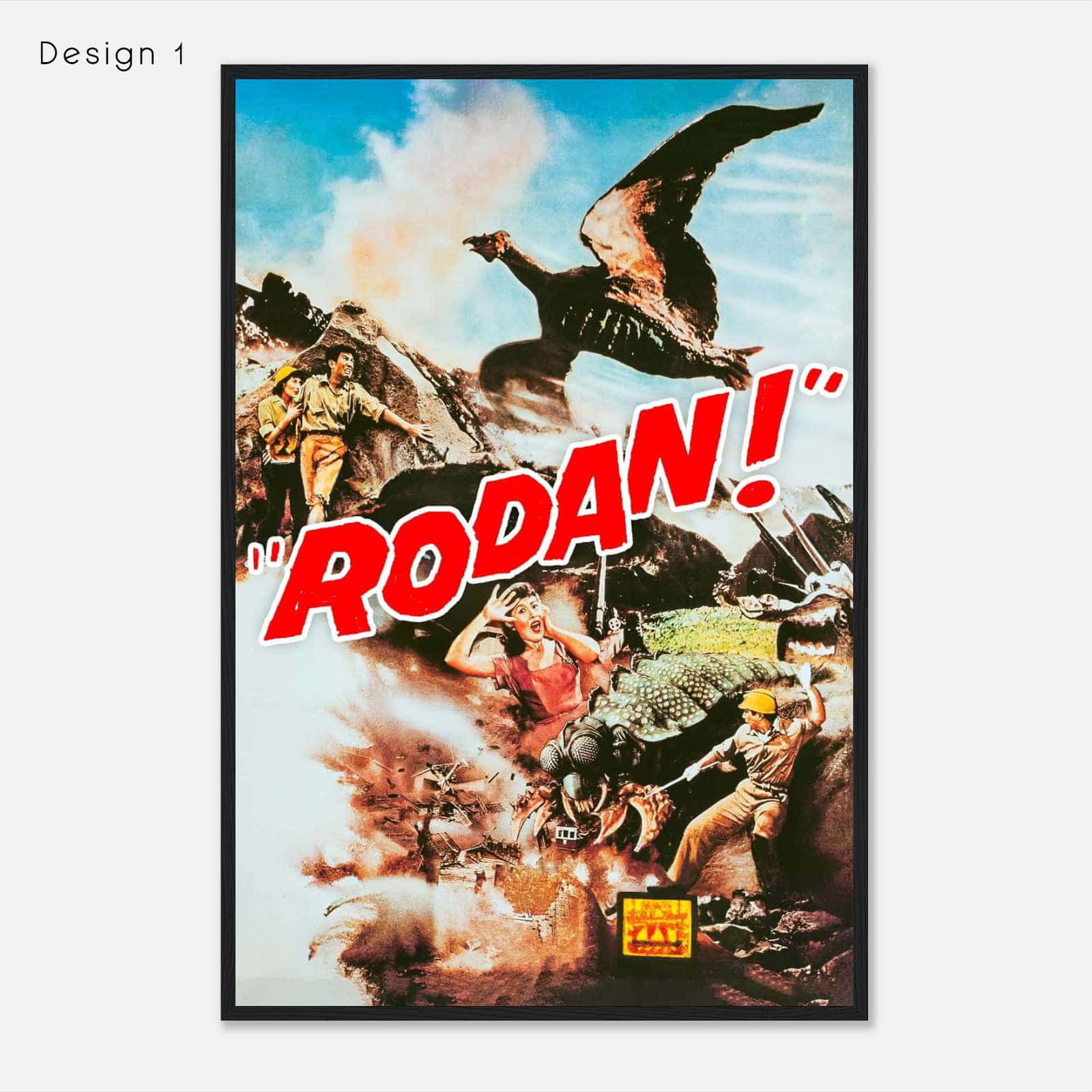 Rodan (1956) Movie Poster Print - Citiesbox