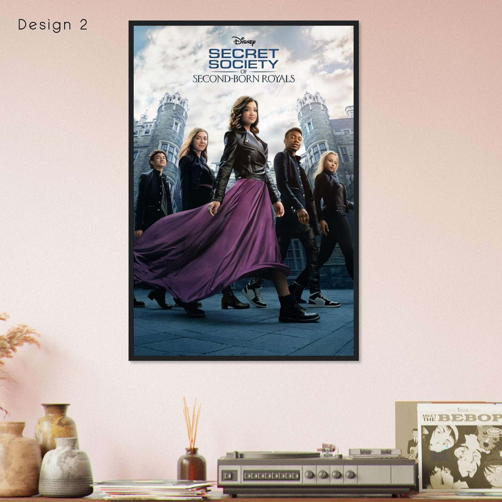 Secret Society of Second Born Royals (2020) Movie Poster Print - Citiesbox