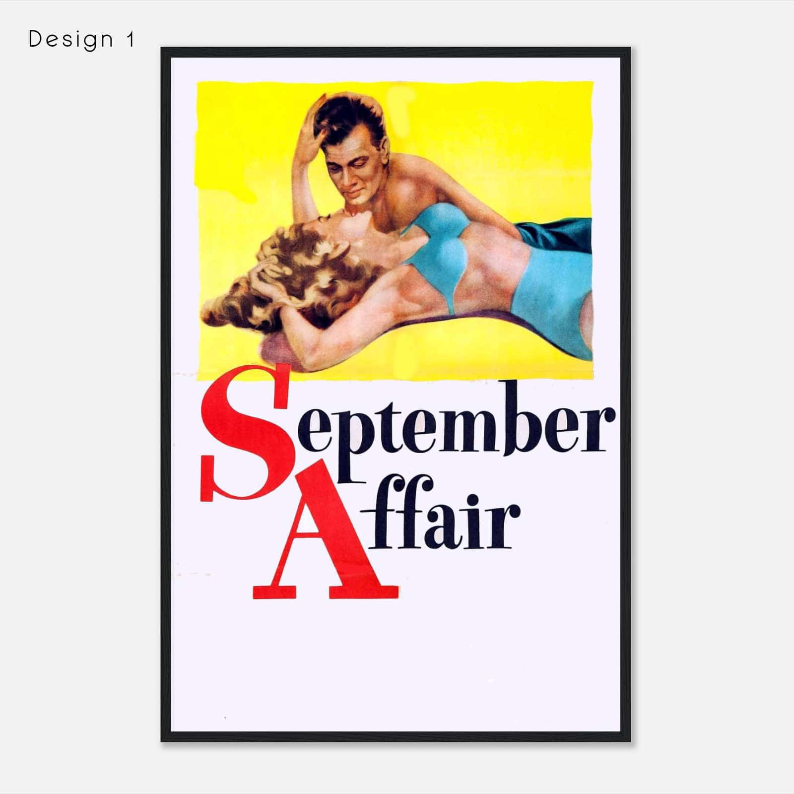 September Affair (1950) Movie Poster Print - Citiesbox