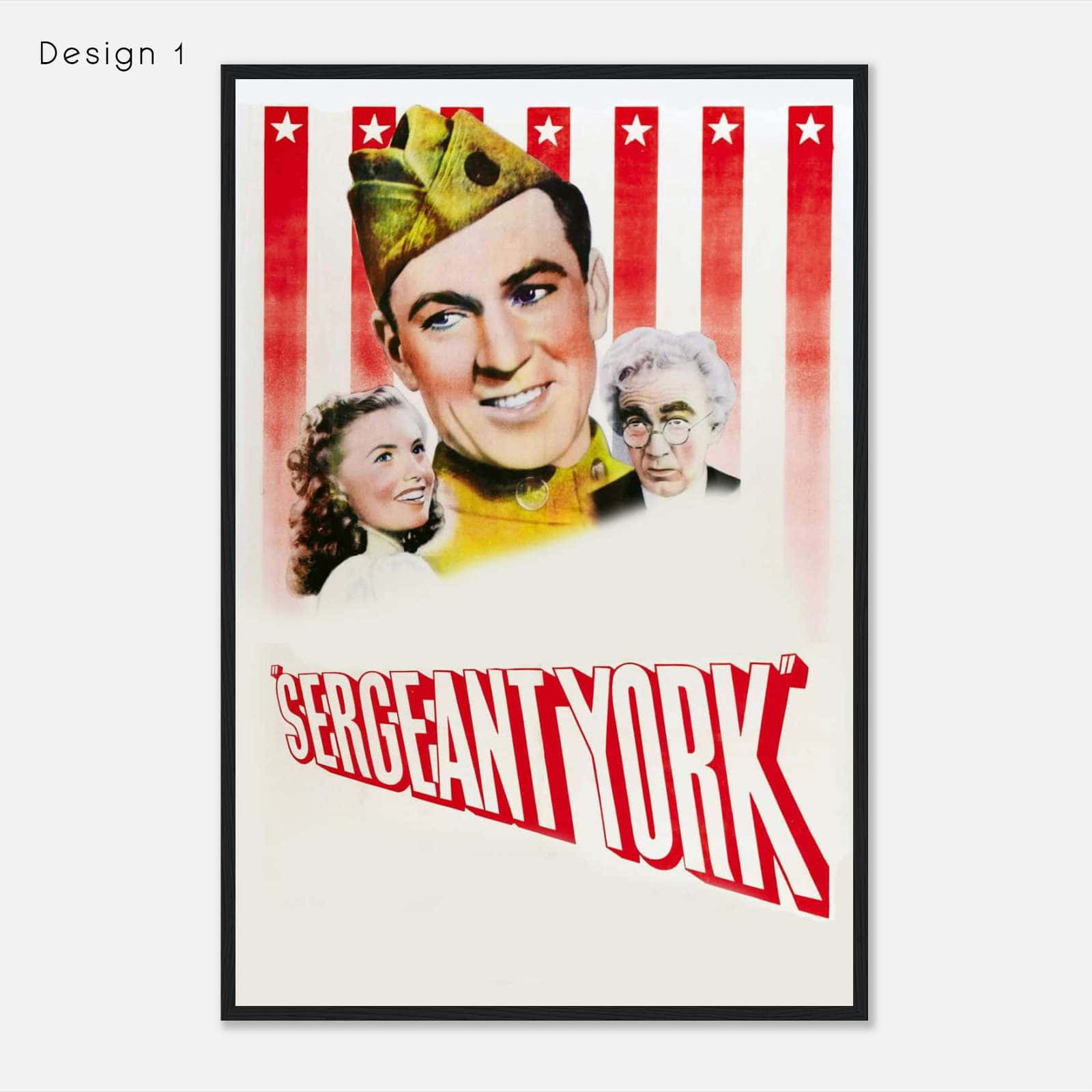 Sergeant York (1941) Movie Poster Print - Citiesbox