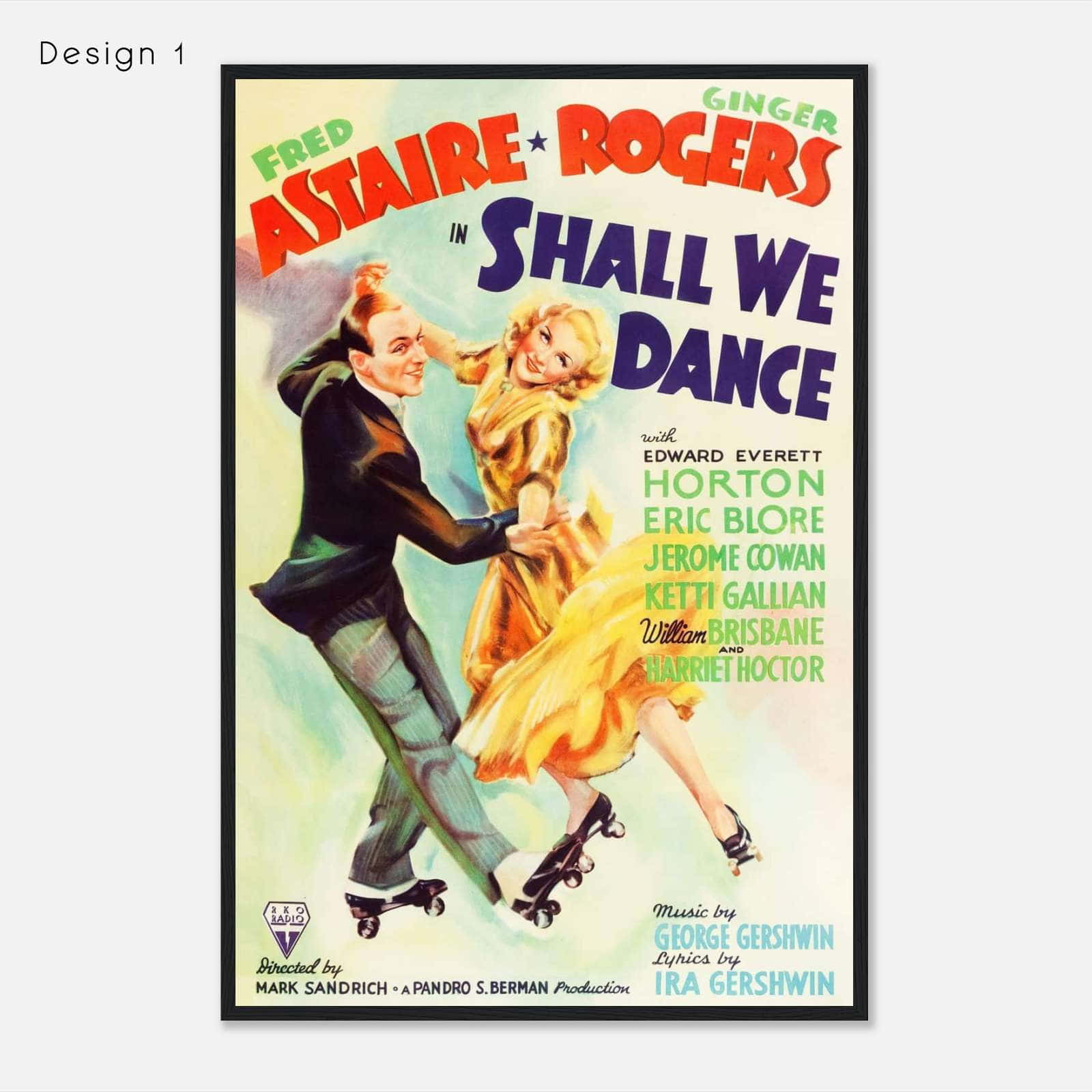 Shall We Dance (1937) Movie Poster Print - Citiesbox
