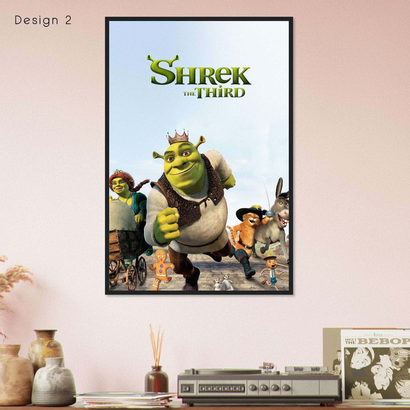 Shrek the Third (2007) Movie Poster Print - Citiesbox