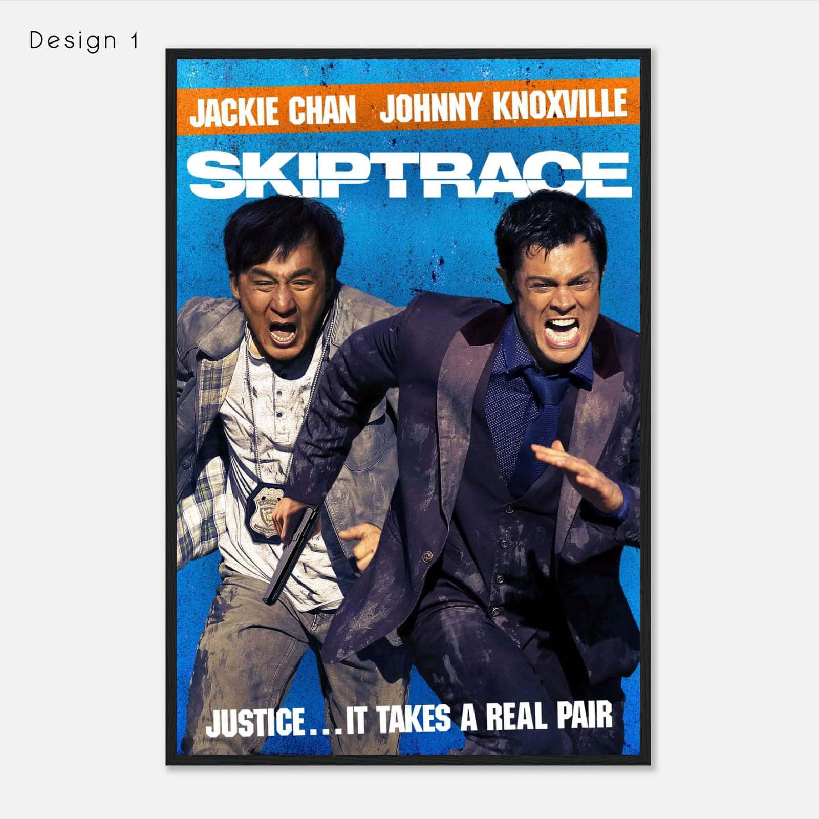 Skiptrace (2016) Movie Poster Print - Citiesbox