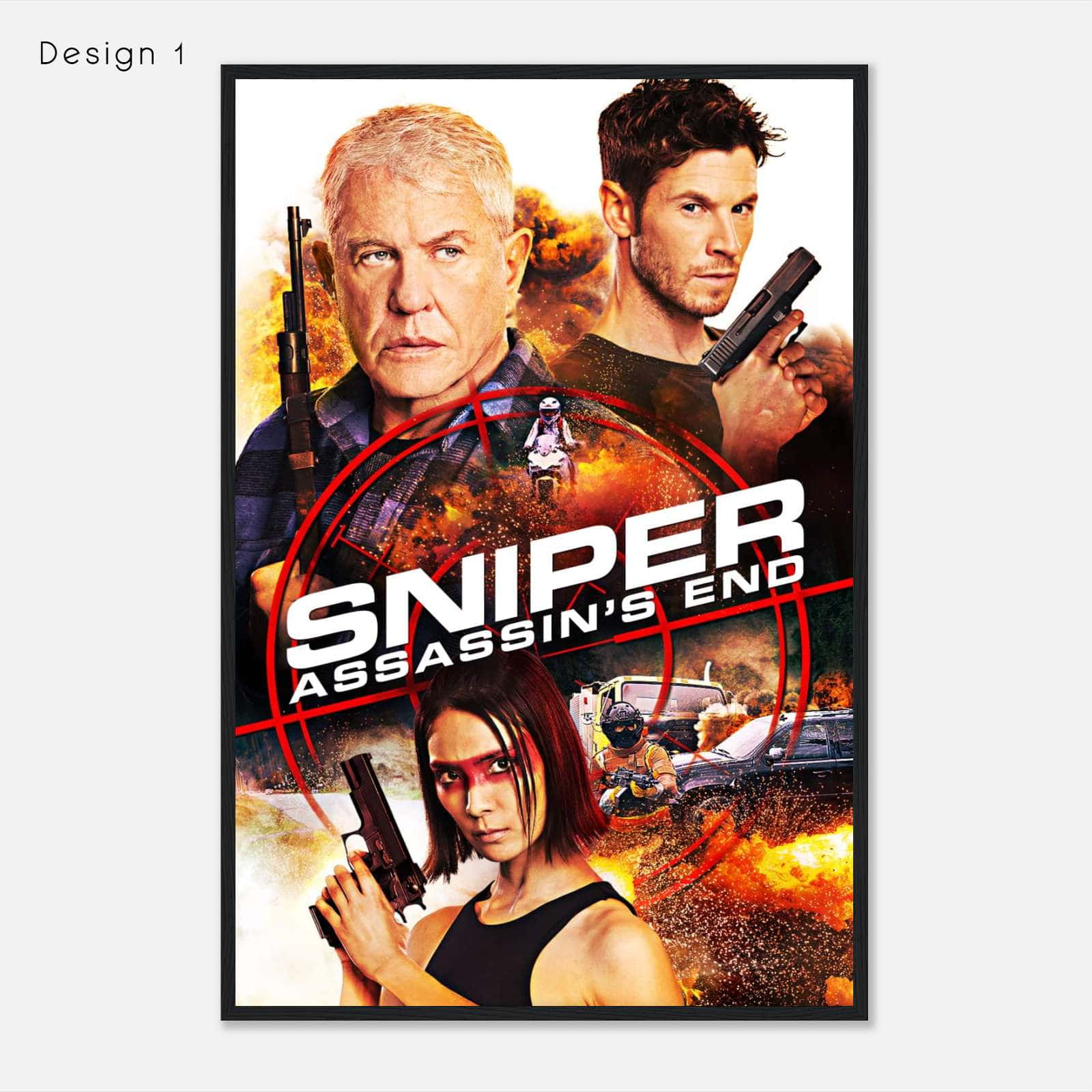 Sniper: Assassin's End (2020) Movie Poster Print - Citiesbox
