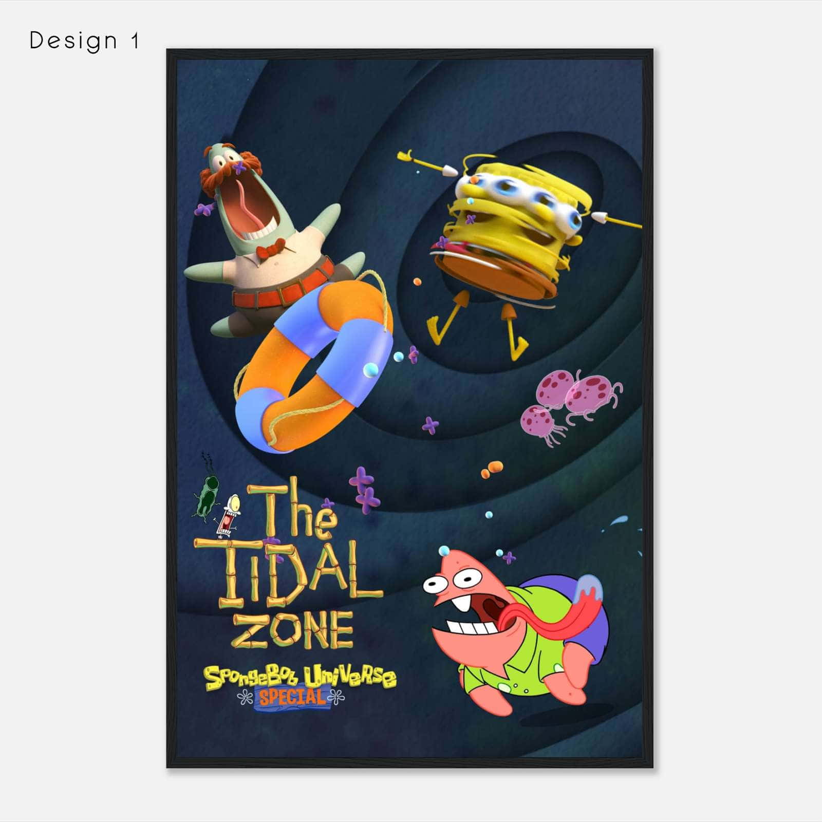 SpongeBob SquarePants Presents The Tidal Zone (2023) Movie Poster Print ...