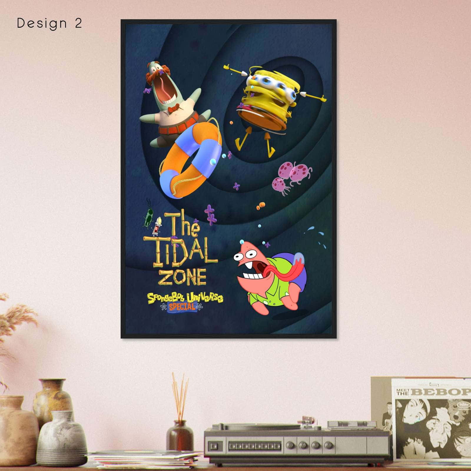 SpongeBob SquarePants Presents The Tidal Zone (2023) Movie Poster Print ...