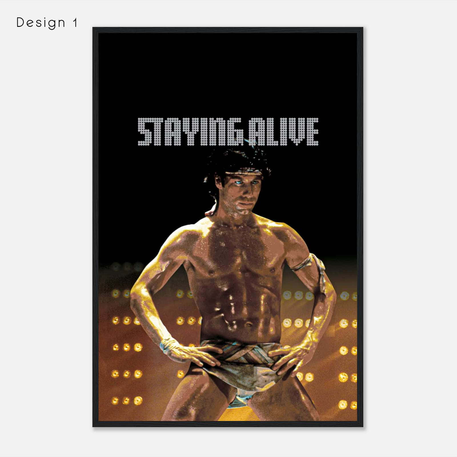 Staying Alive (1983) Movie Poster Print - Citiesbox