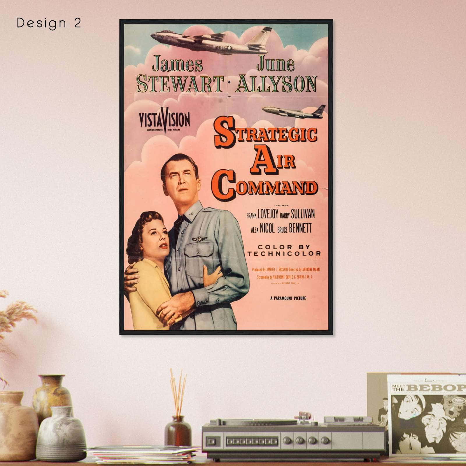 Strategic Air Command (1955) Movie Poster Print - Citiesbox