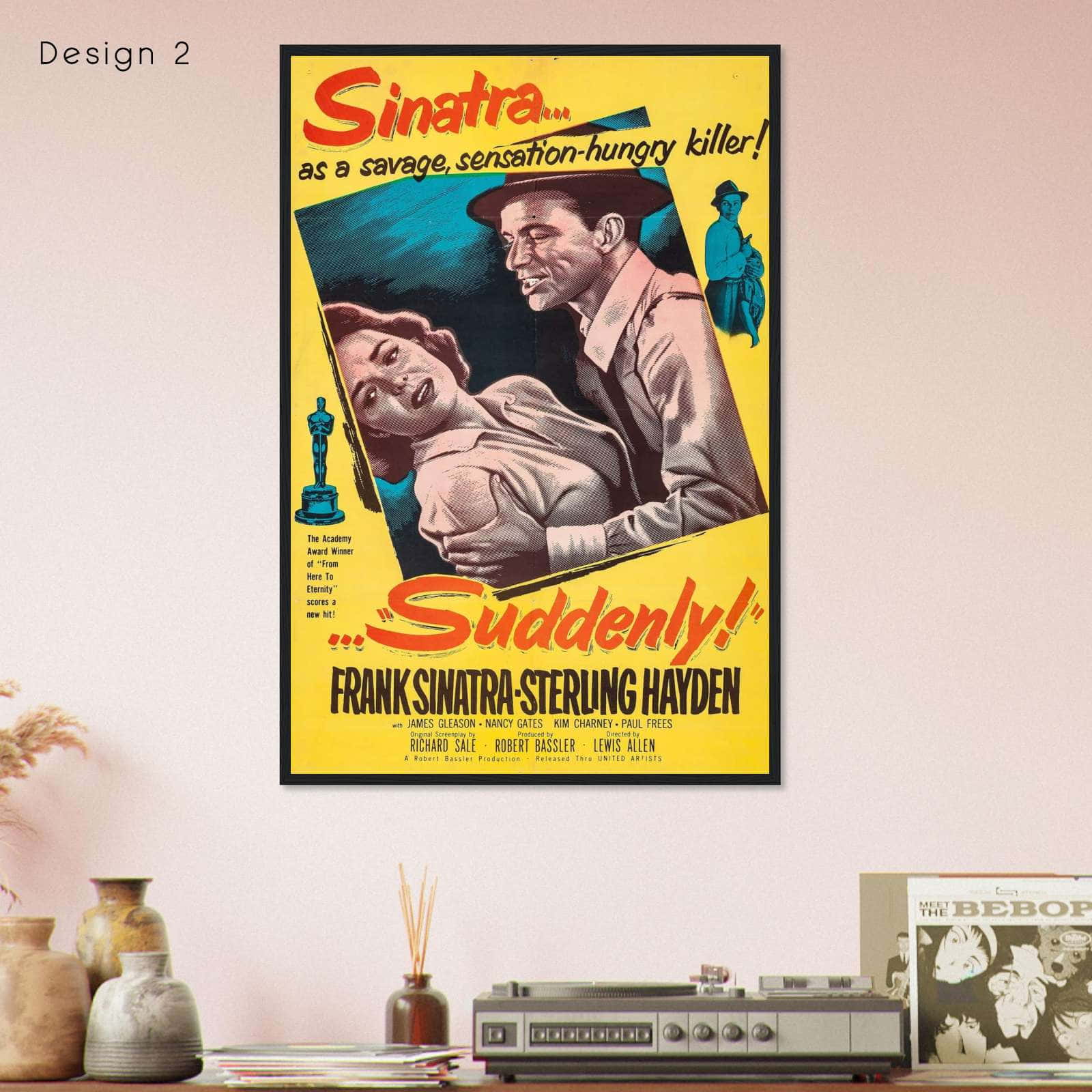 Suddenly (1954) Movie Poster Print - Citiesbox