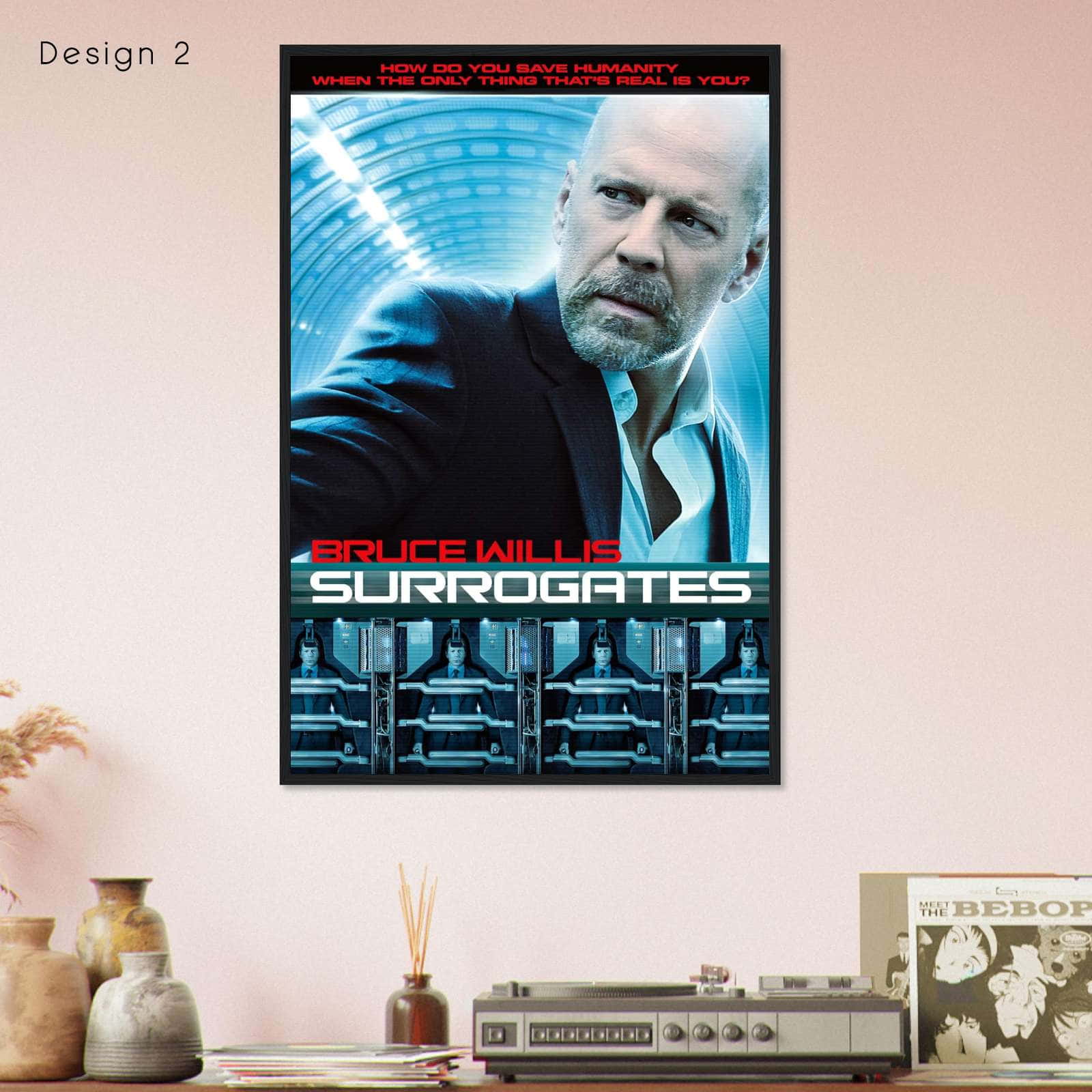 Surrogates 2009 Movie Poster Print Citiesbox