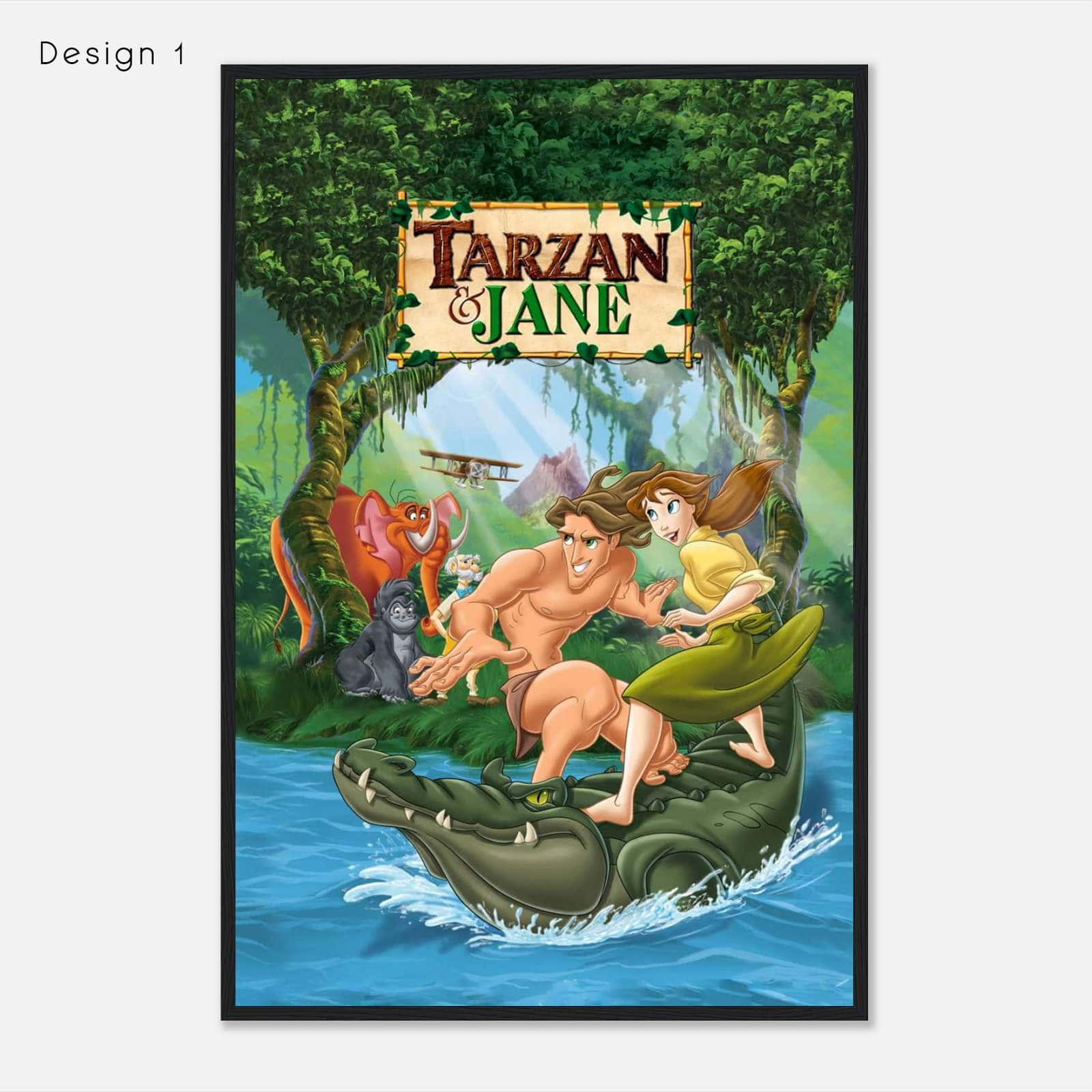 Tarzan & Jane (2002) Movie Poster Print - Citiesbox