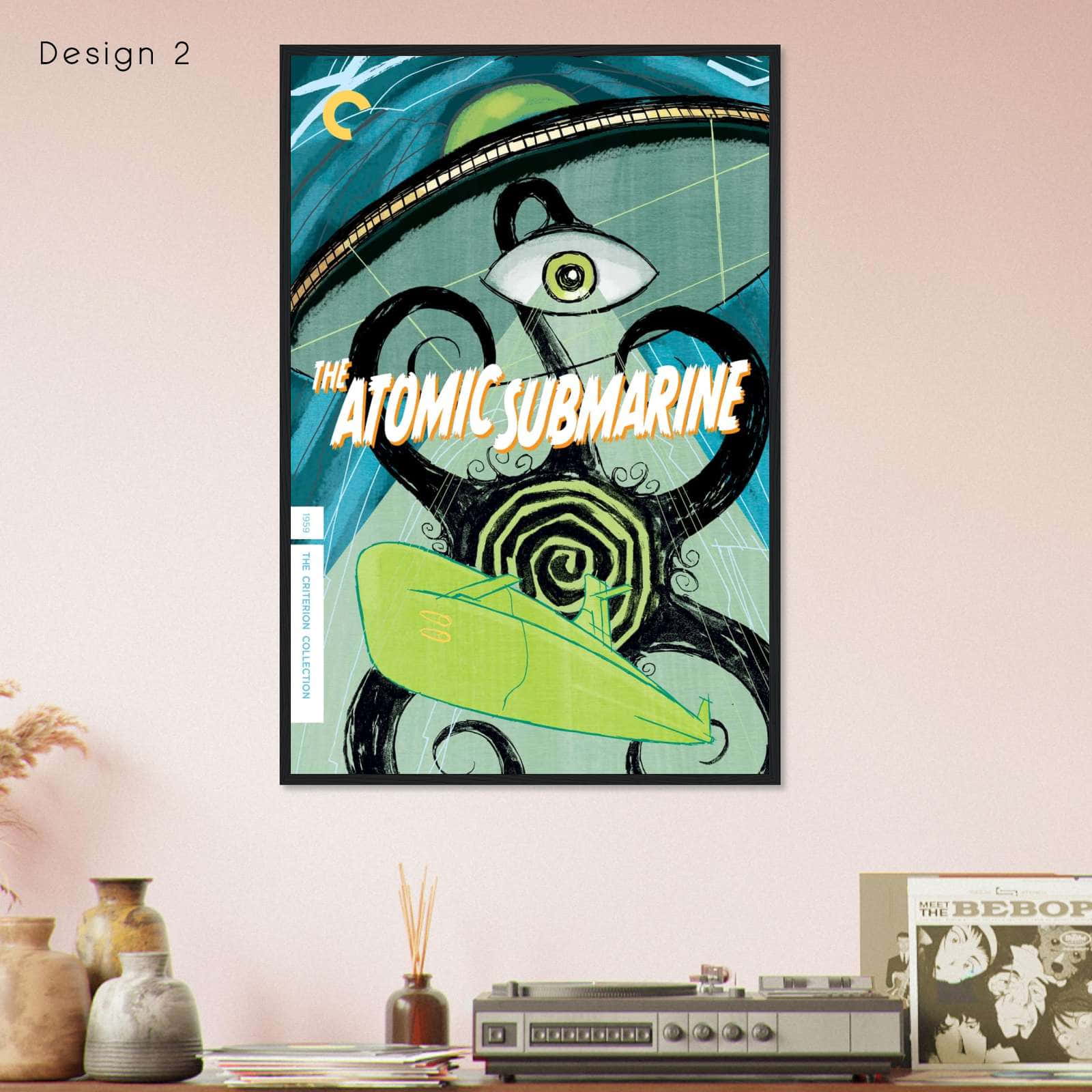 The Atomic Submarine (1959) Movie Poster Print - Citiesbox