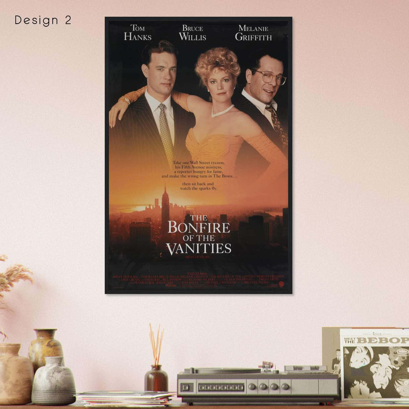 The Bonfire of the Vanities (1990) Movie Poster Print - Citiesbox