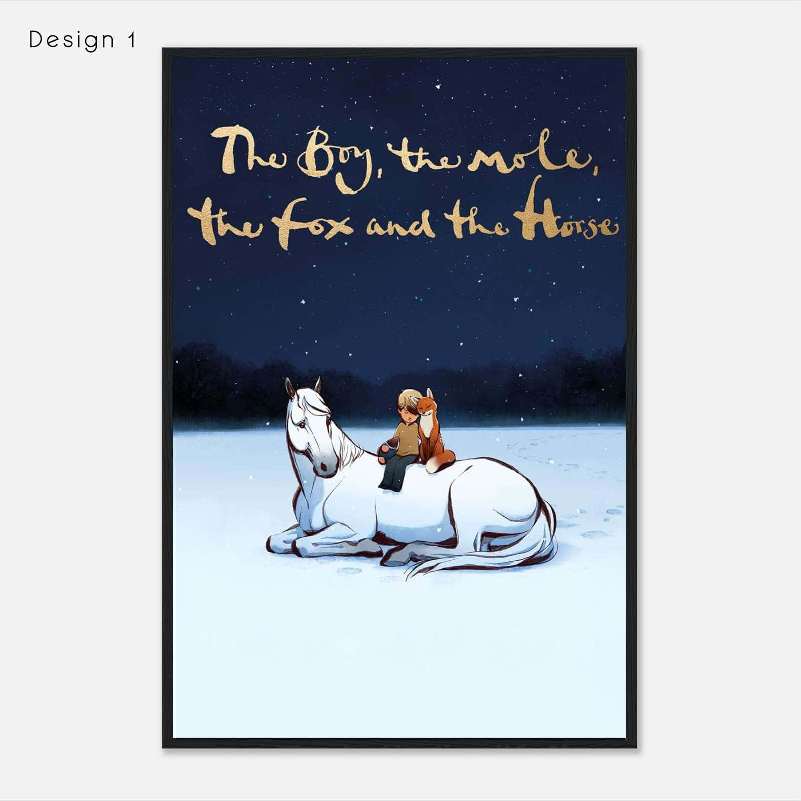 The Boy, the Mole, the Fox and the Horse (2022) Movie Poster Print ...