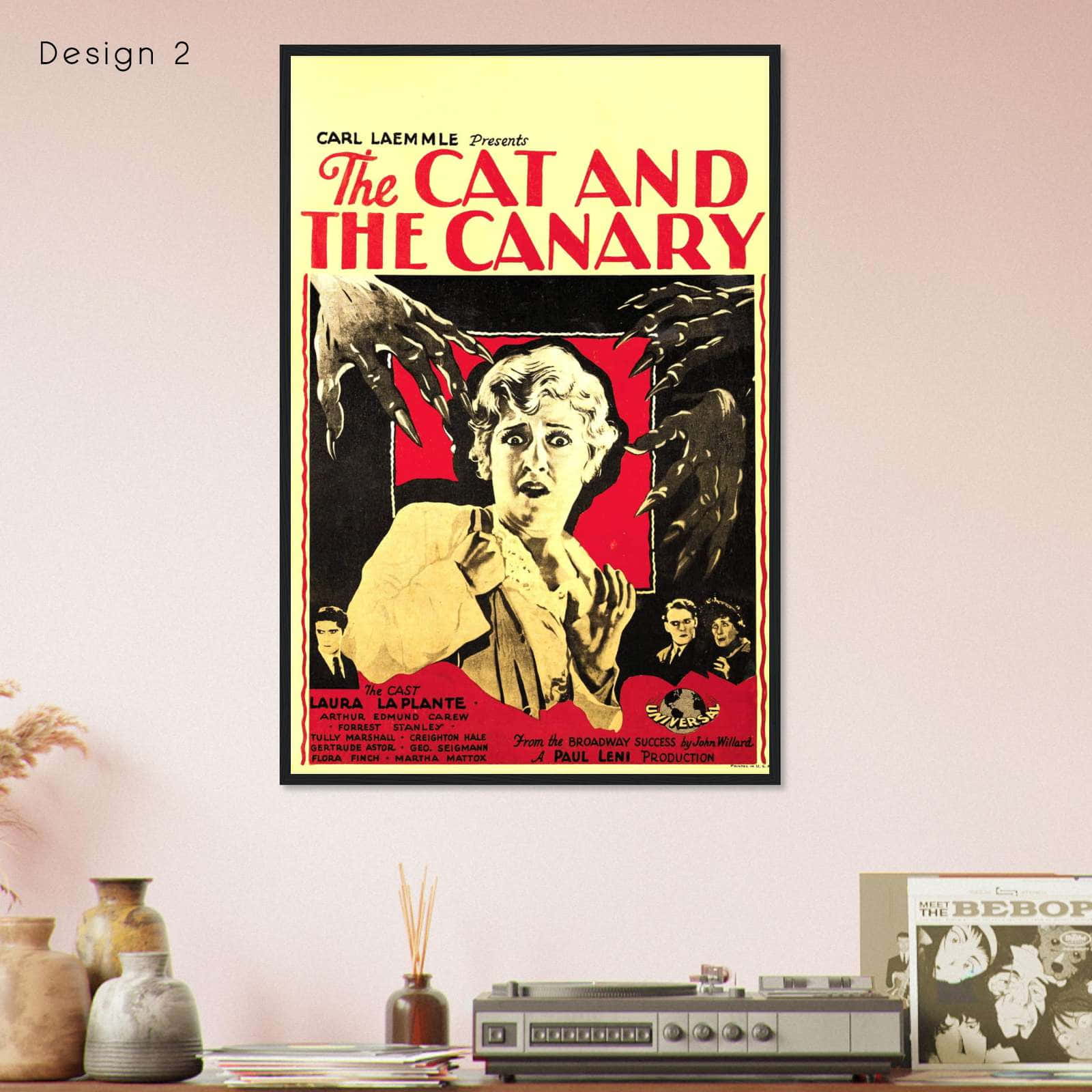 The Cat and the Canary (1927) Movie Poster Print - Citiesbox