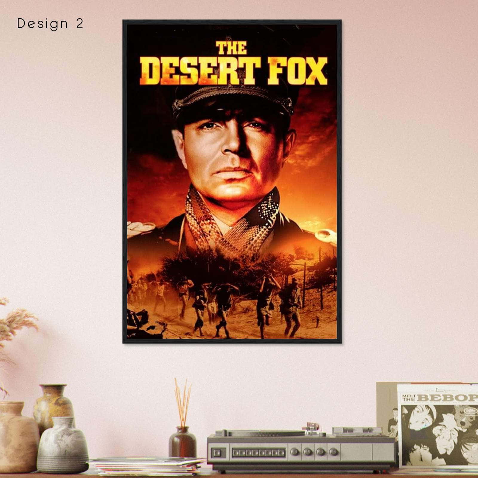 The Desert Fox: The Story of Rommel (1951) Movie Poster Print - Citiesbox