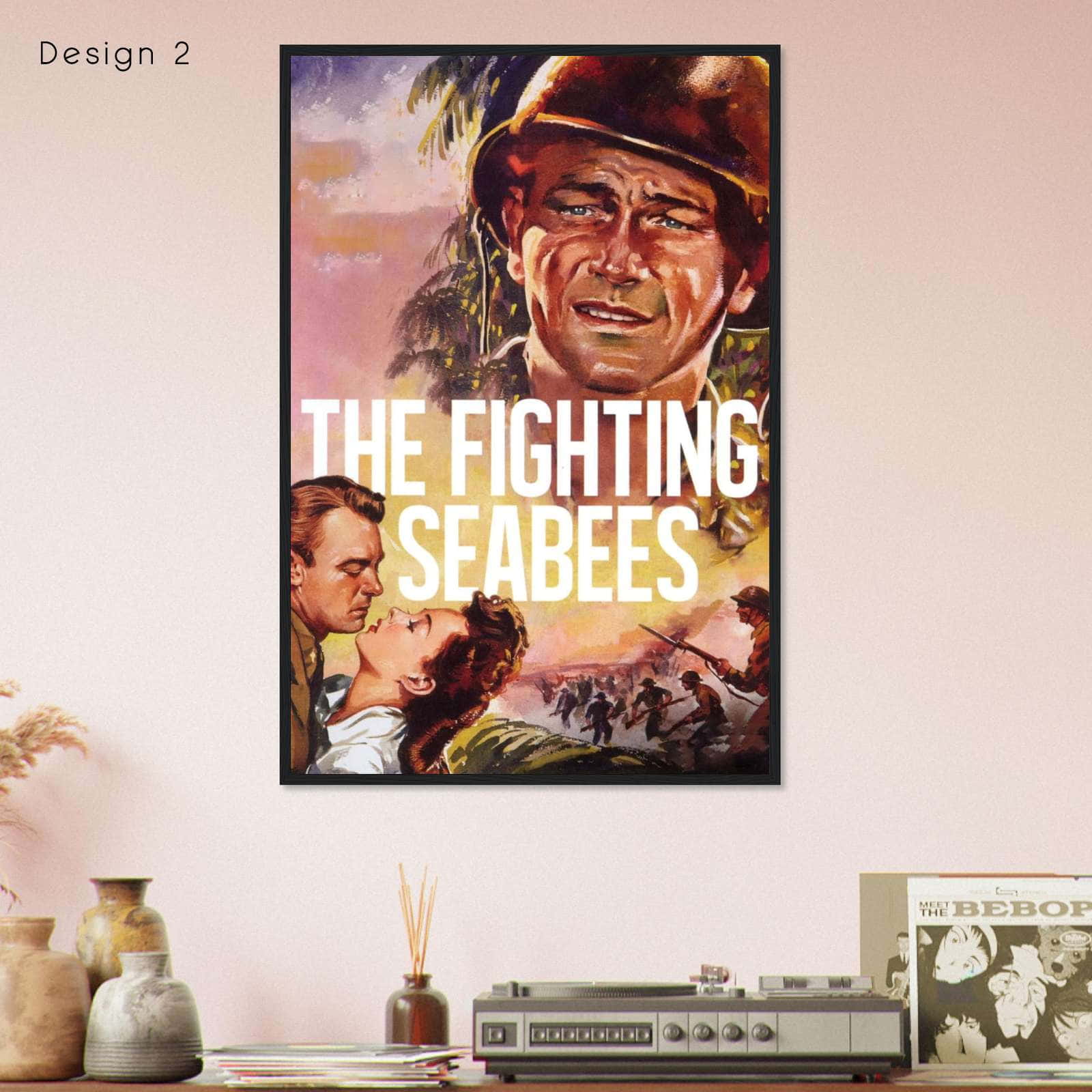 The Fighting Seabees (1944) Movie Poster Print - Citiesbox