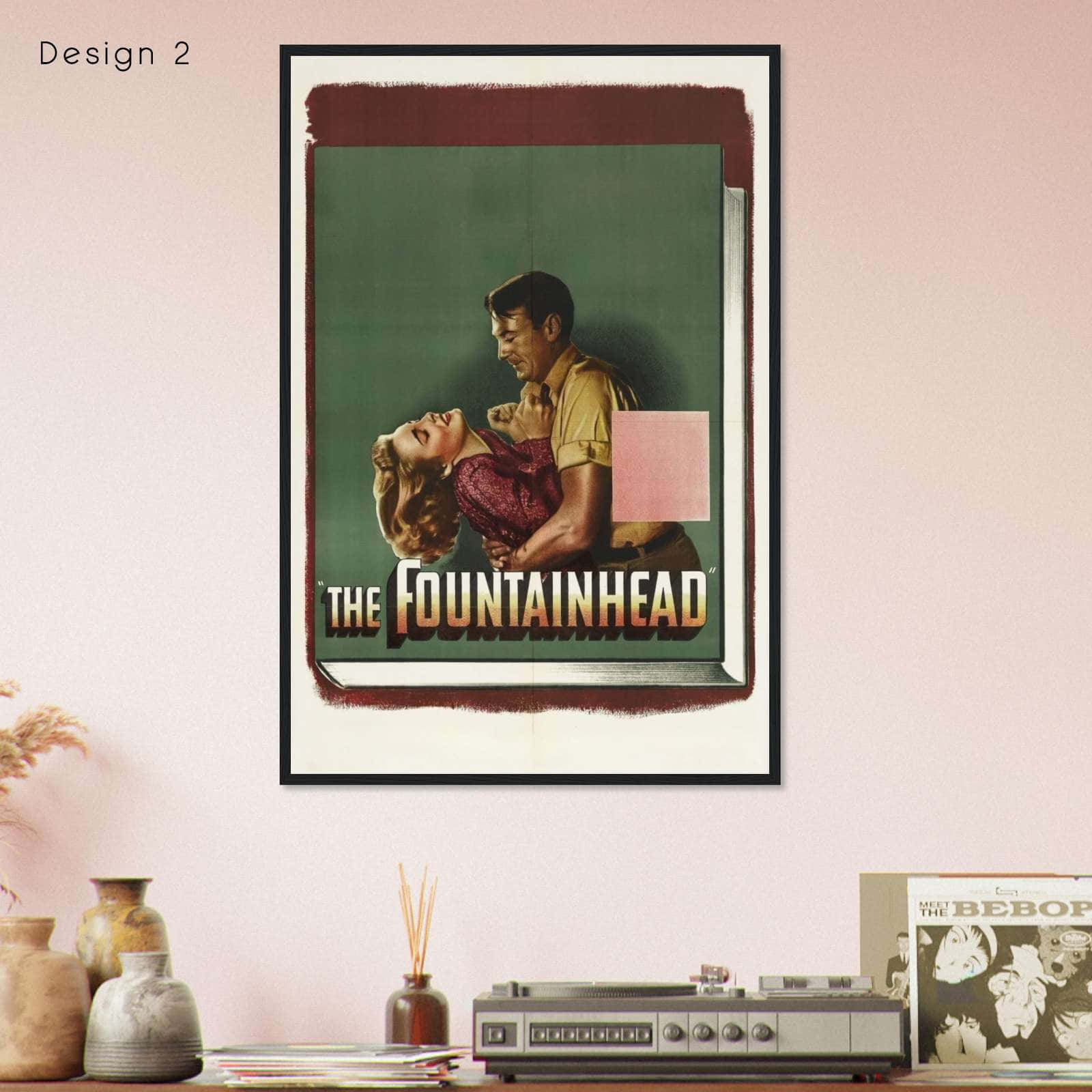 The Fountainhead (1949) Movie Poster Print - Citiesbox