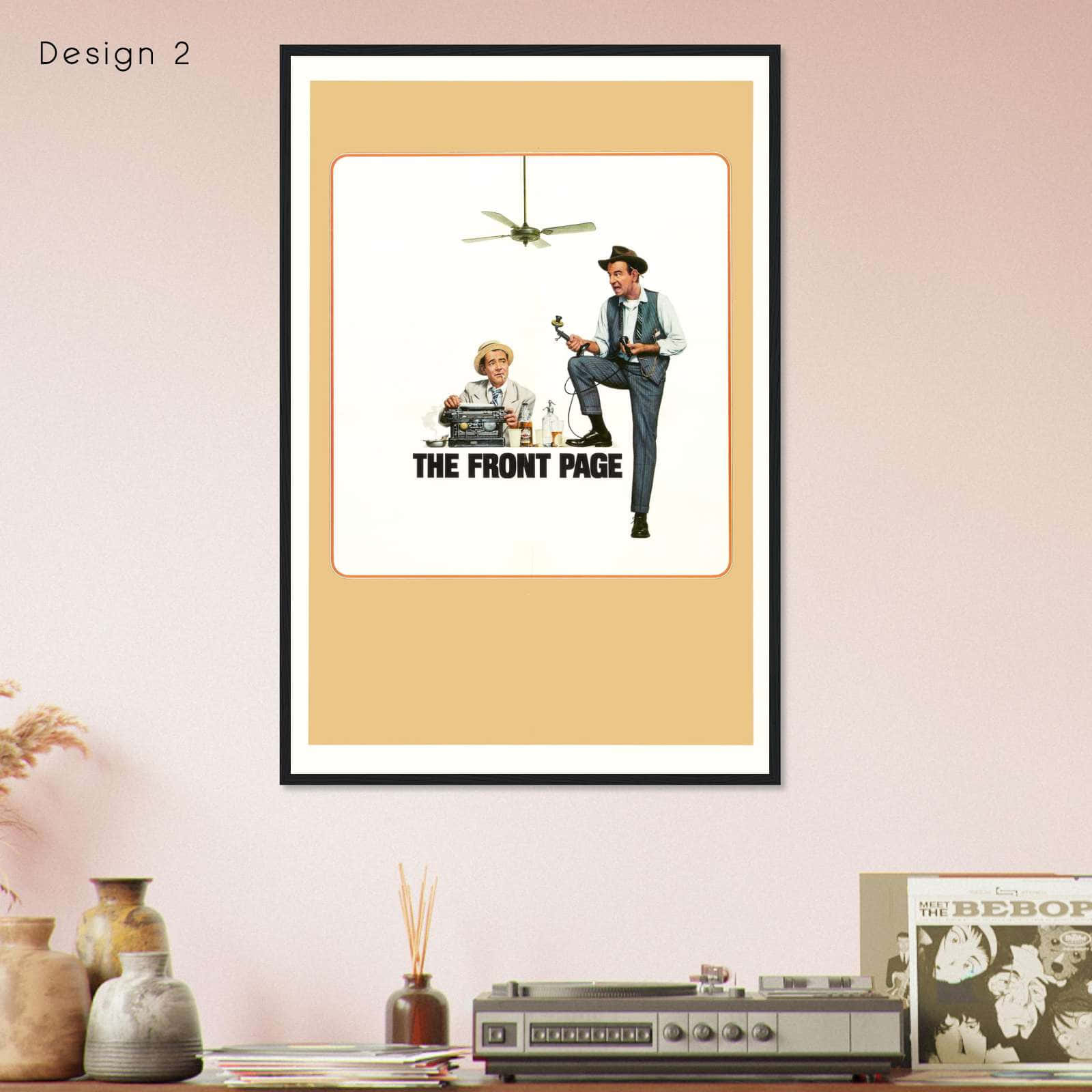 The Front Page (1974) Movie Poster Print - Citiesbox