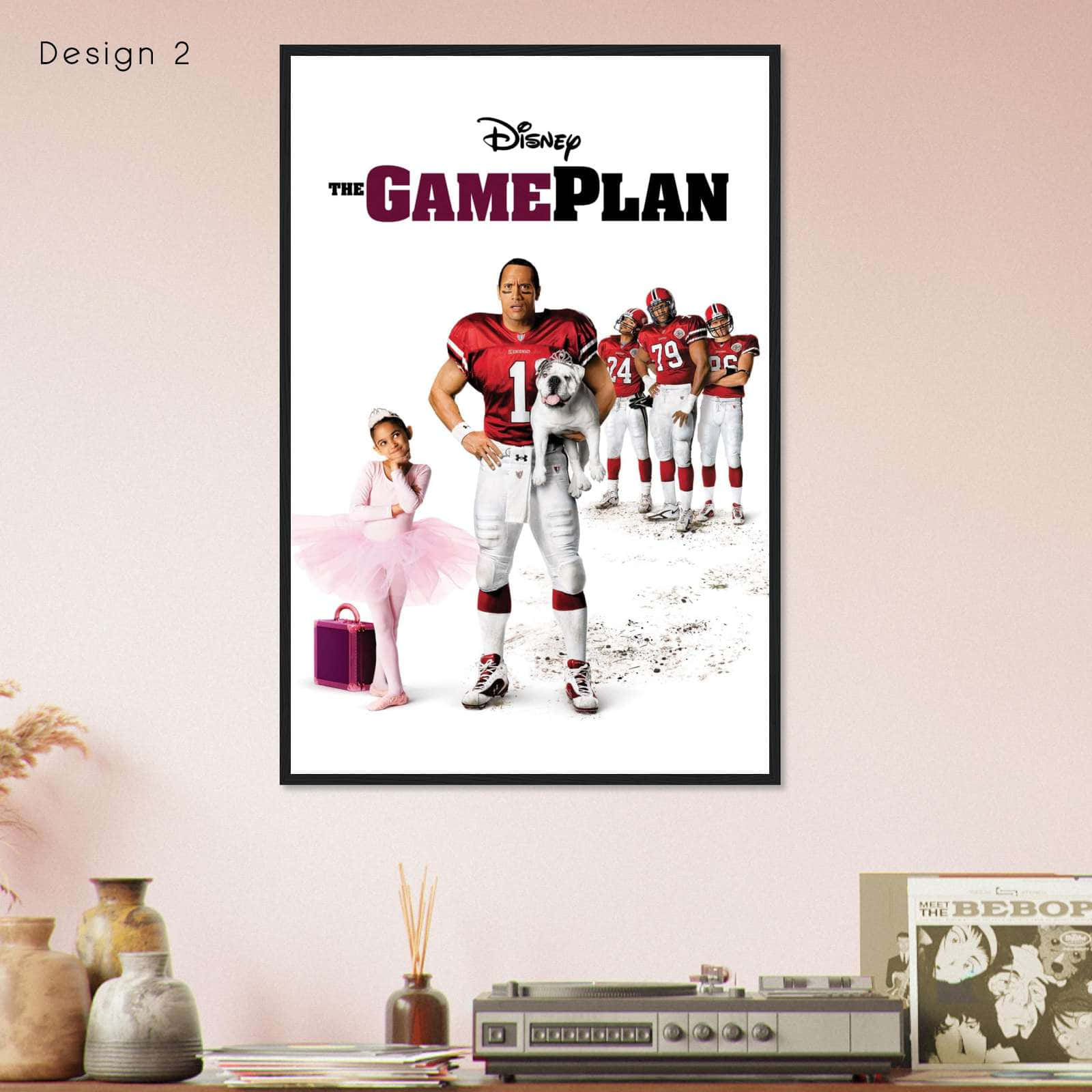The Game Plan (2007) Movie Poster Print - Citiesbox
