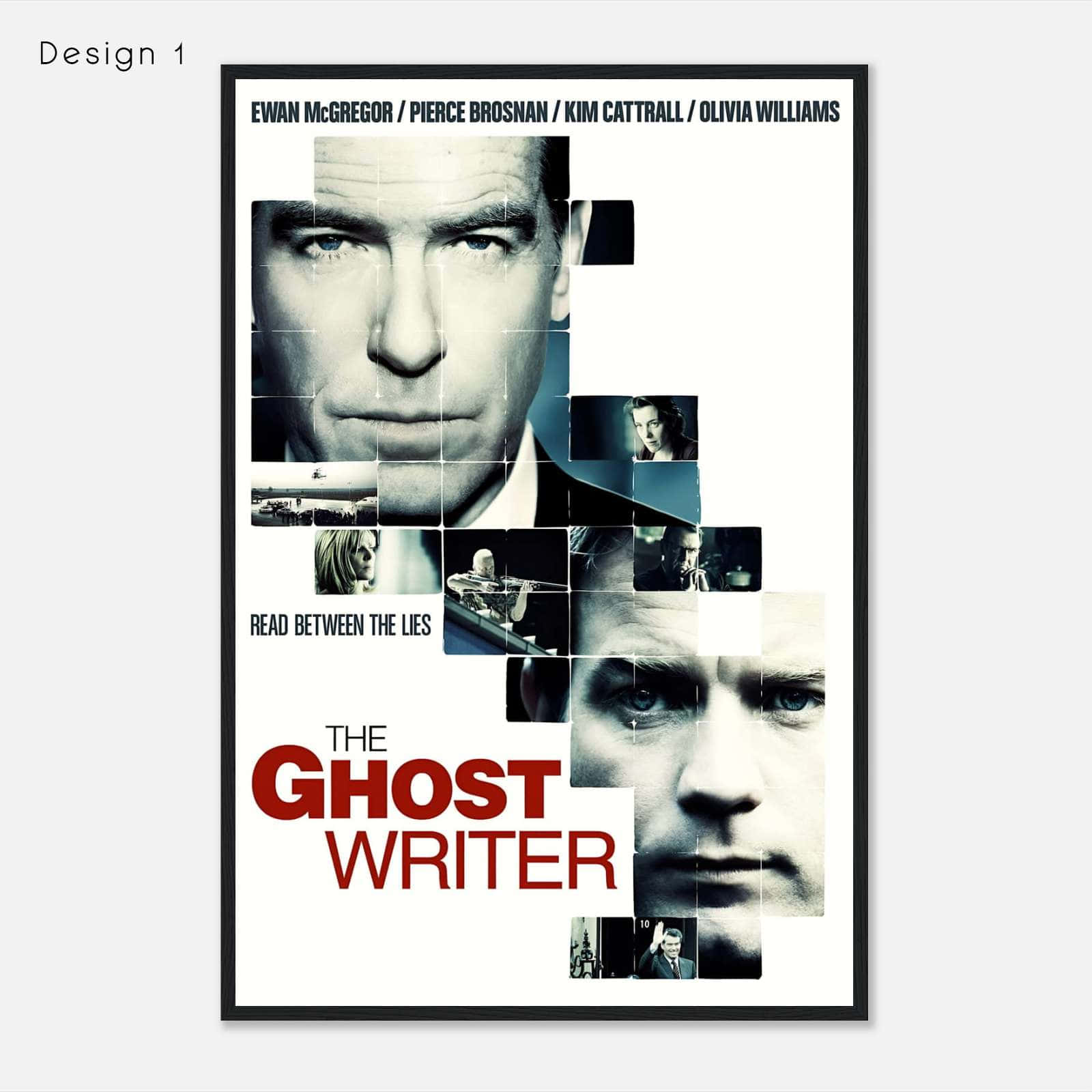 The Ghost Writer (2010) Movie Poster Print - Citiesbox