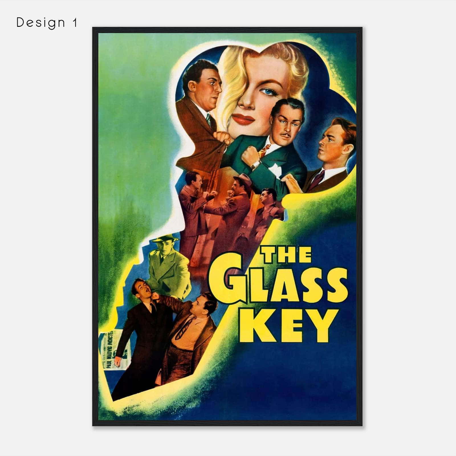 The Glass Key (1942) Movie Poster Print - Citiesbox