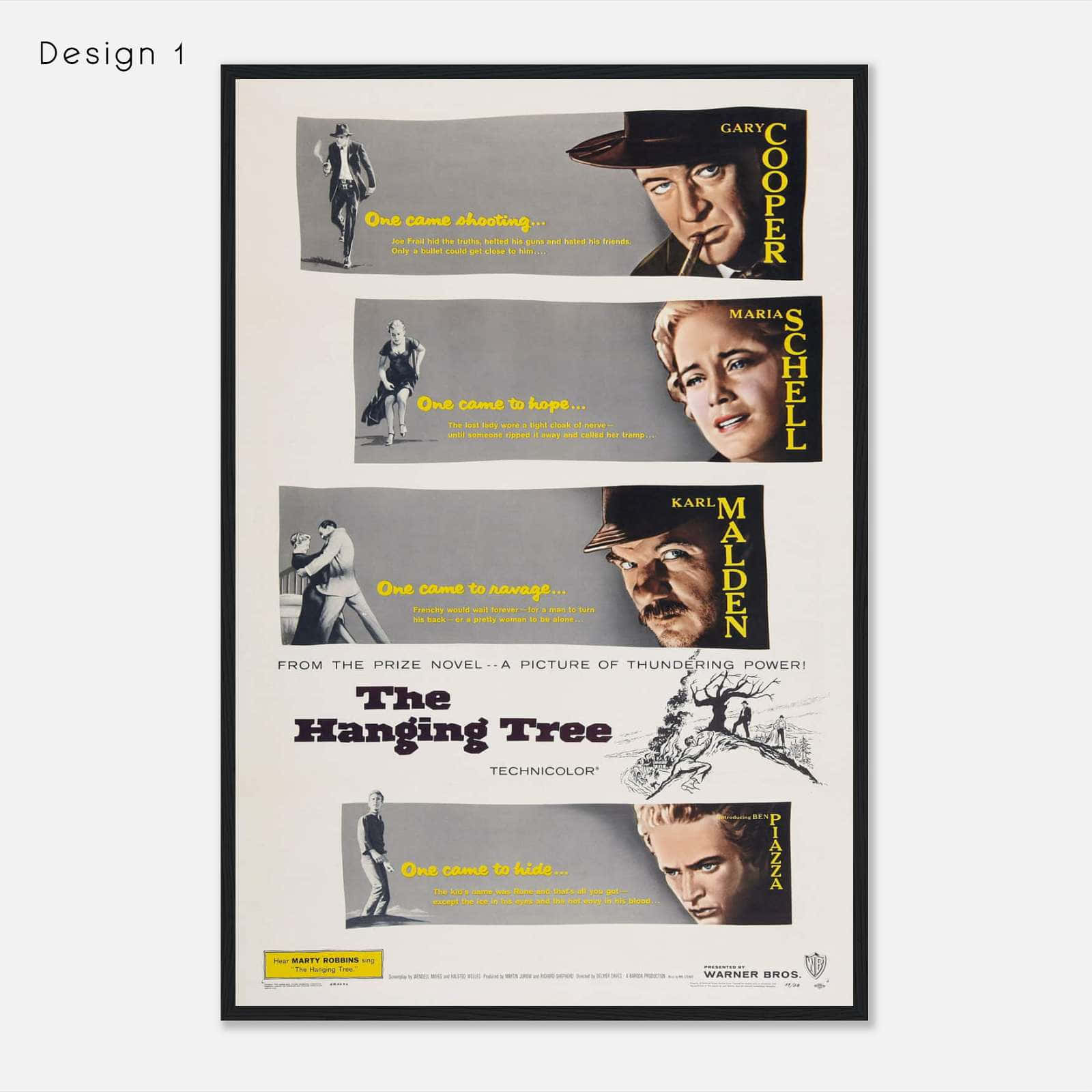 The Hanging Tree (1959) Movie Poster Print - Citiesbox