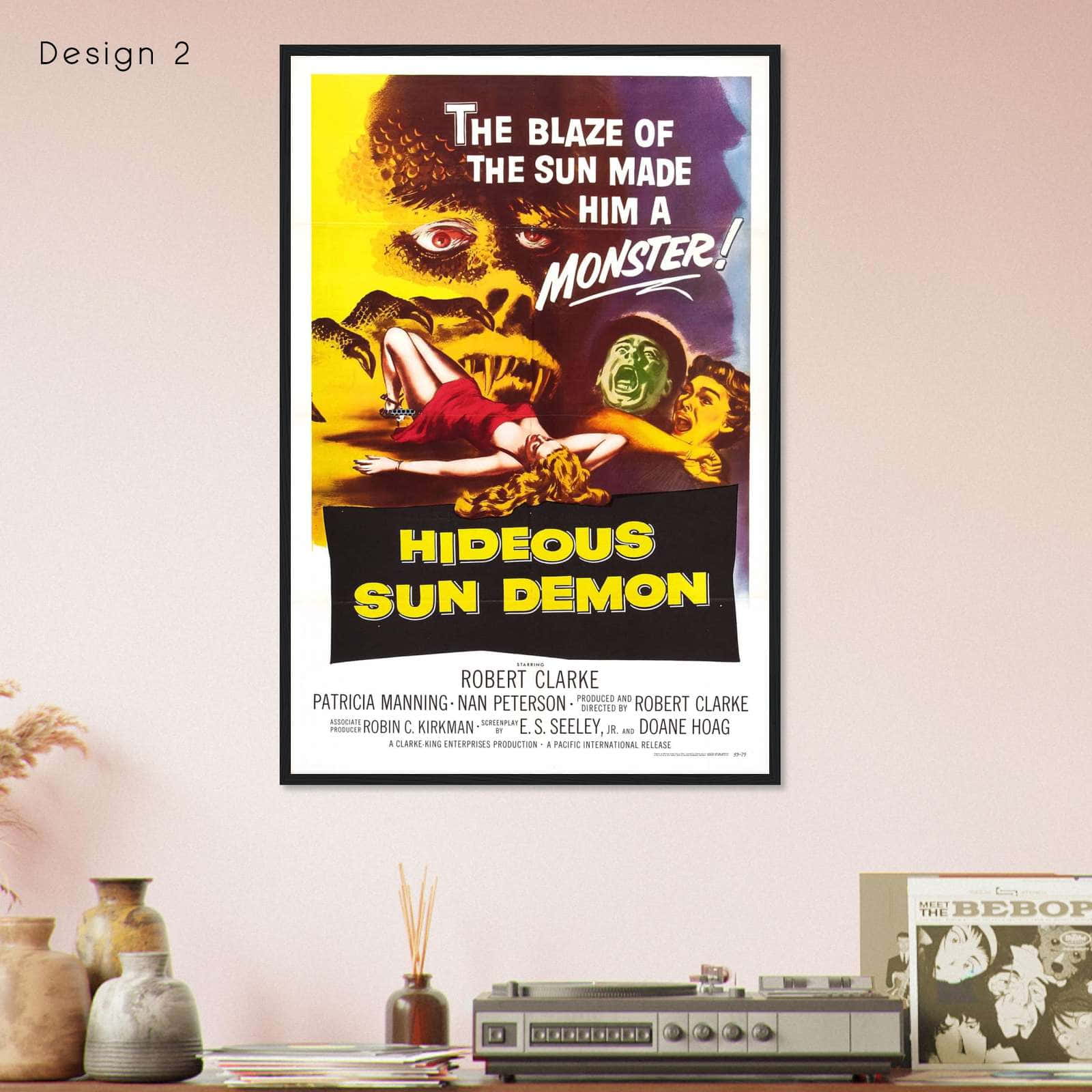 The Hideous Sun Demon (1958) Movie Poster Print - Citiesbox