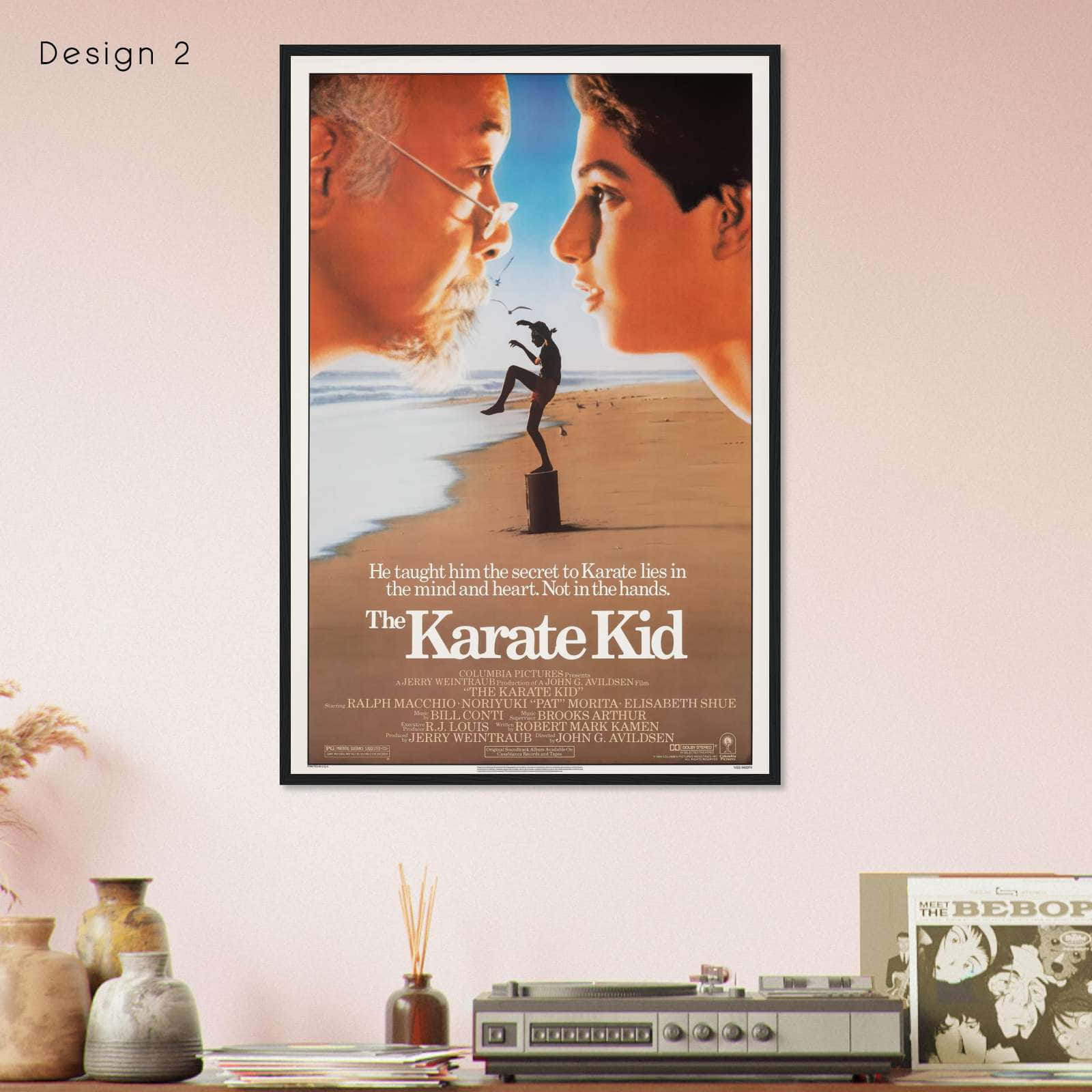 The Karate Kid (1984) Movie Poster Print - Citiesbox