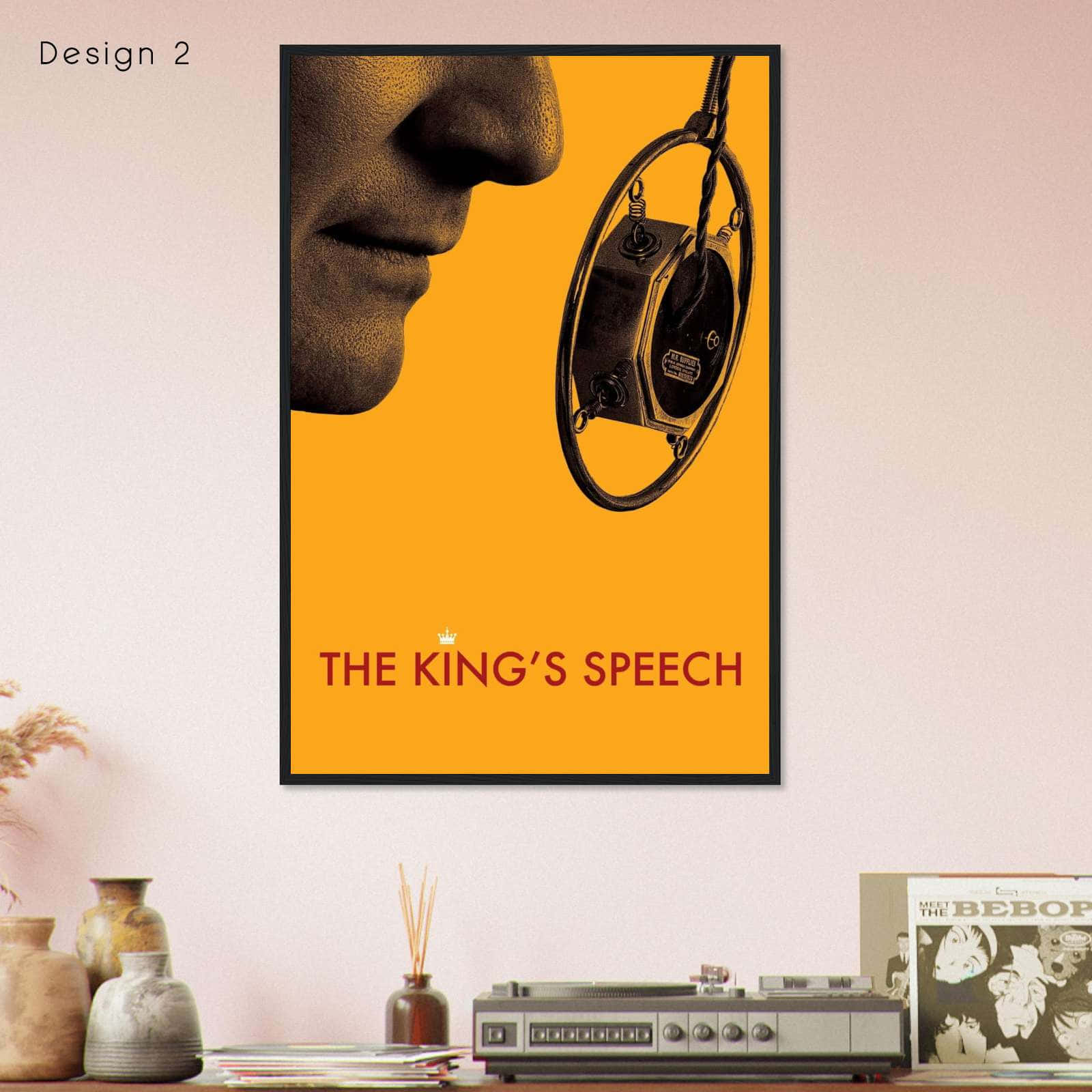 The King's Speech (2010) Movie Poster Print - Citiesbox