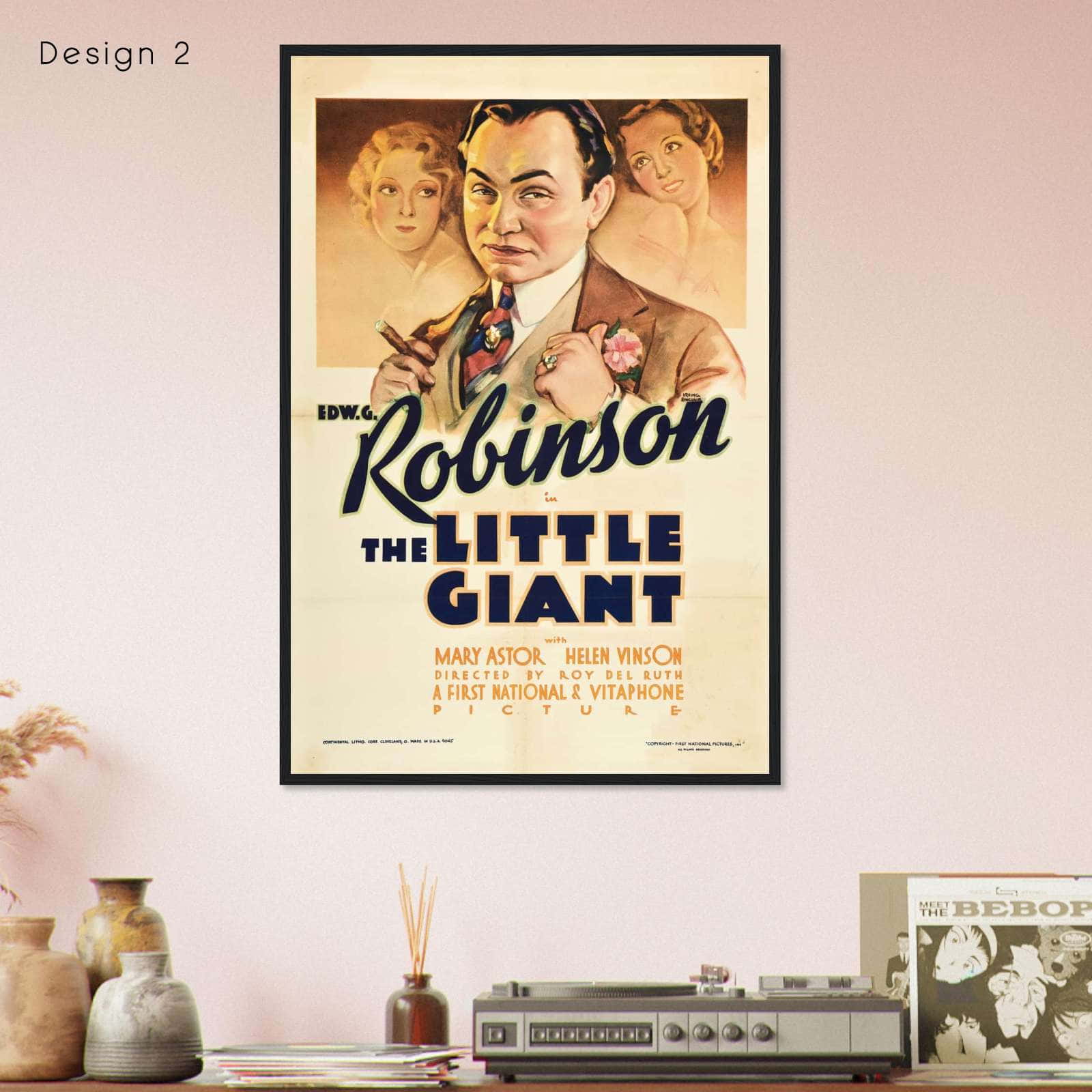 The Little Giant (1933) Movie Poster Print - Citiesbox