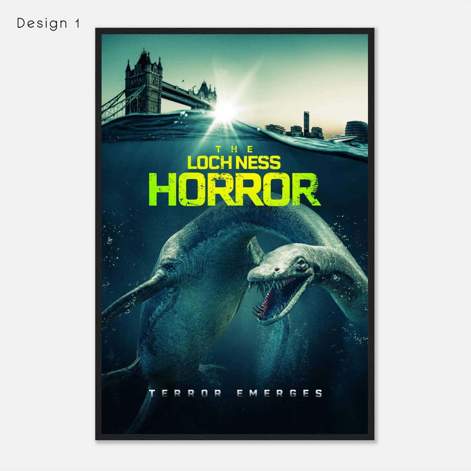 The Loch Ness Horror (2023) Movie Poster Print - Citiesbox