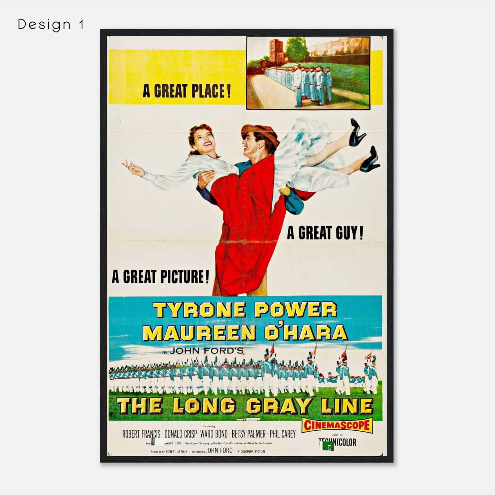 The Long Gray Line (1955) Movie Poster Print - Citiesbox