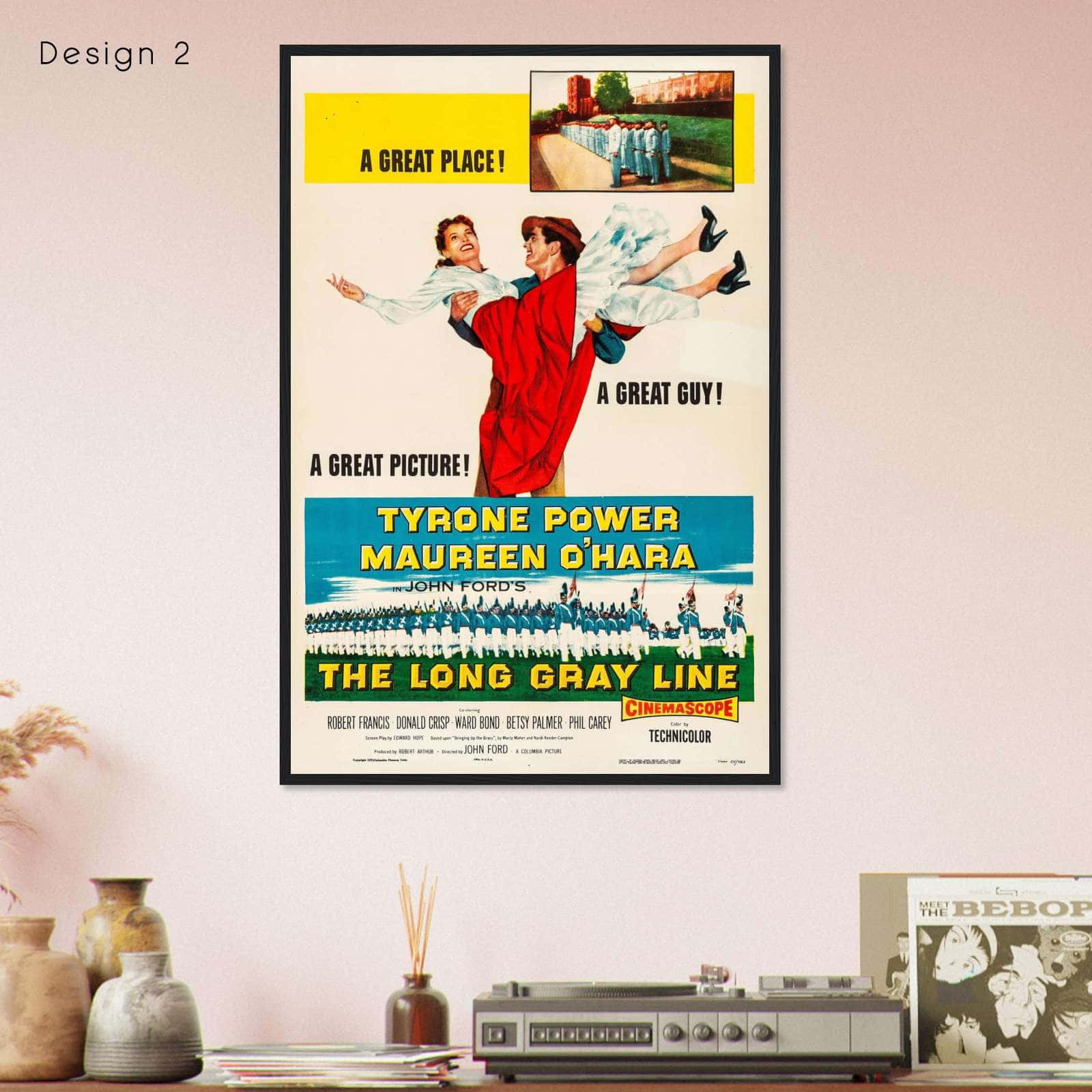 The Long Gray Line (1955) Movie Poster Print - Citiesbox