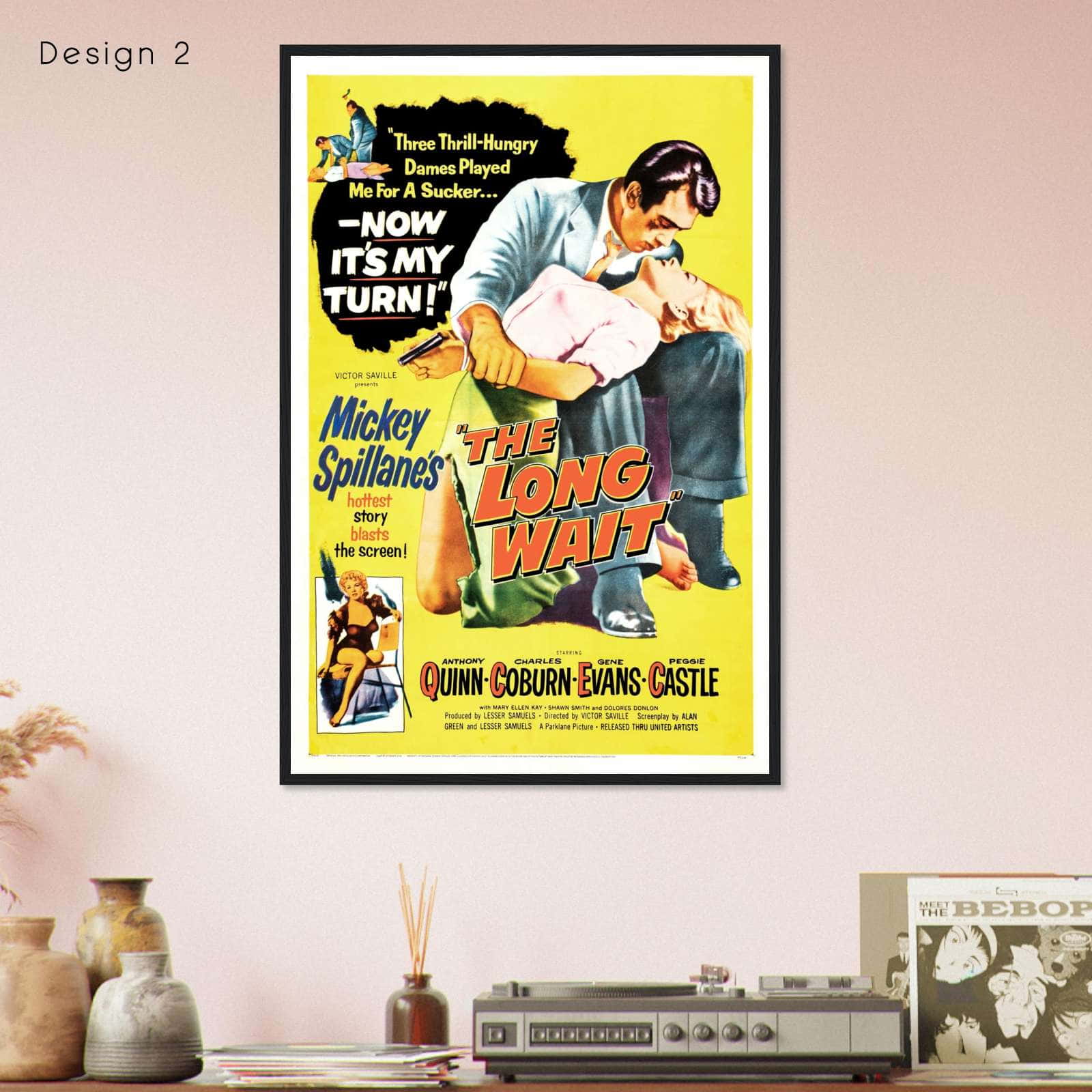 The Long Wait (1954) Movie Poster Print - Citiesbox