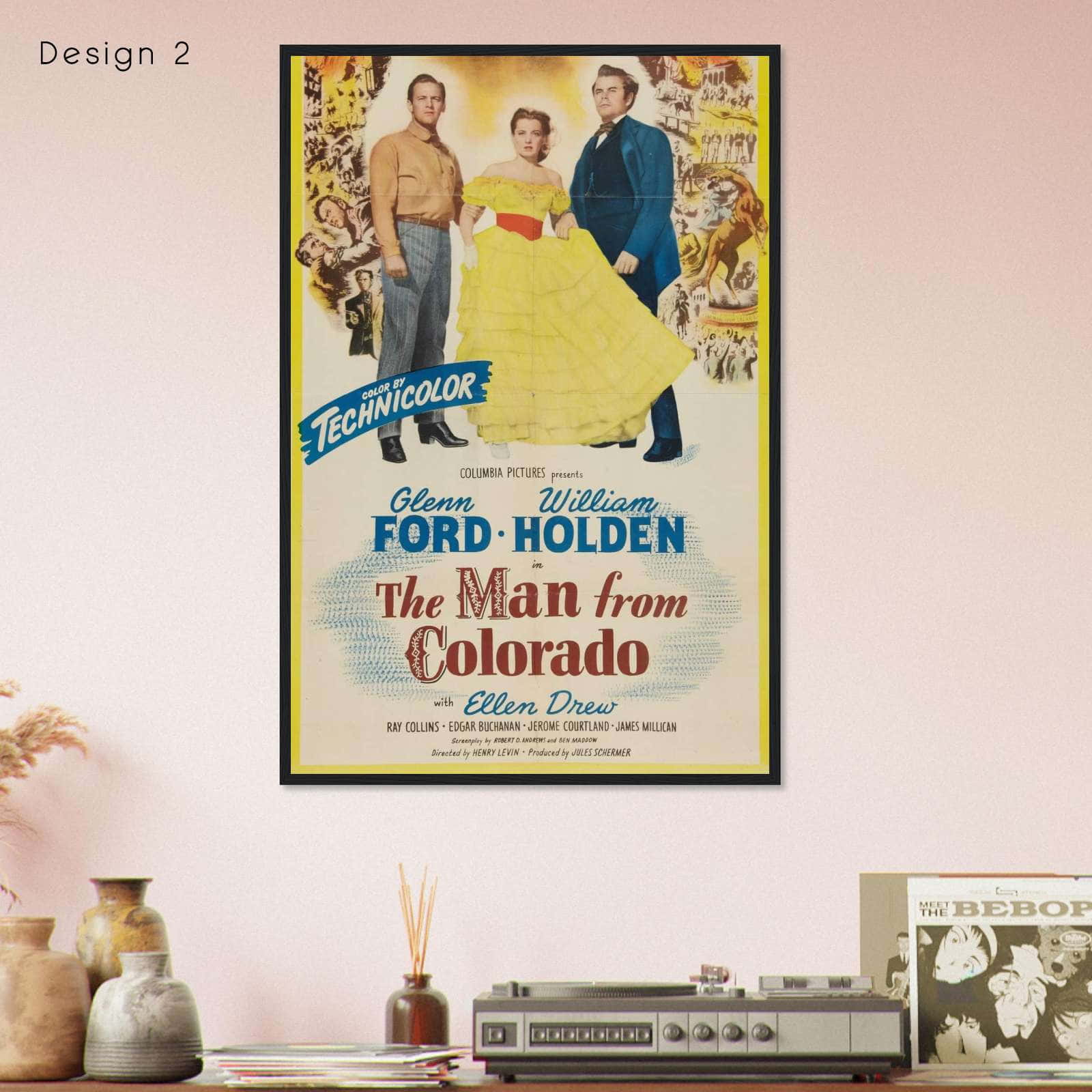 The Man from Colorado (1948) Movie Poster Print - Citiesbox