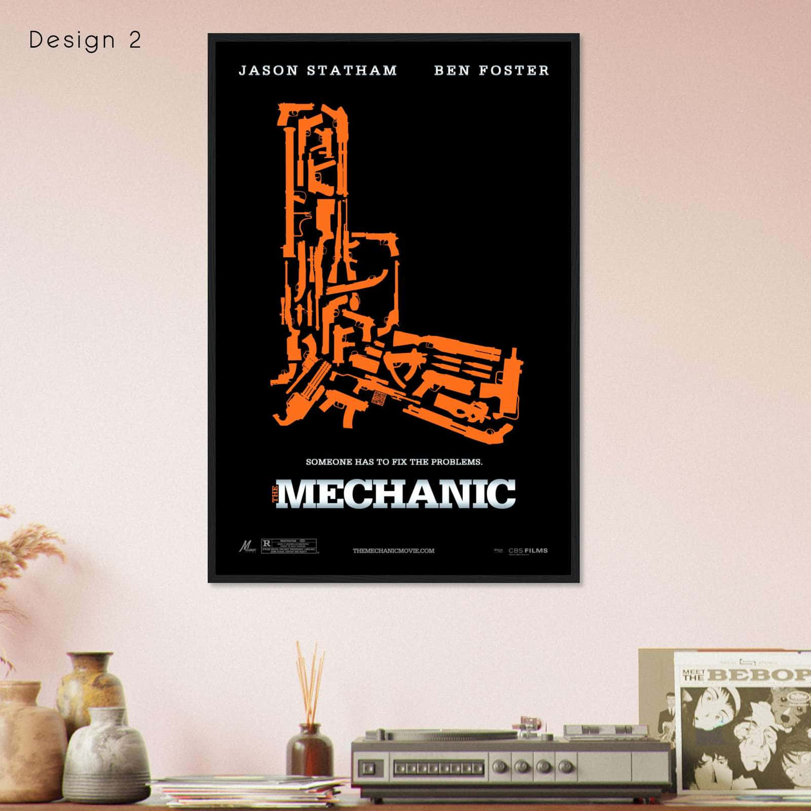 The Mechanic (2011) Movie Poster Print - Citiesbox