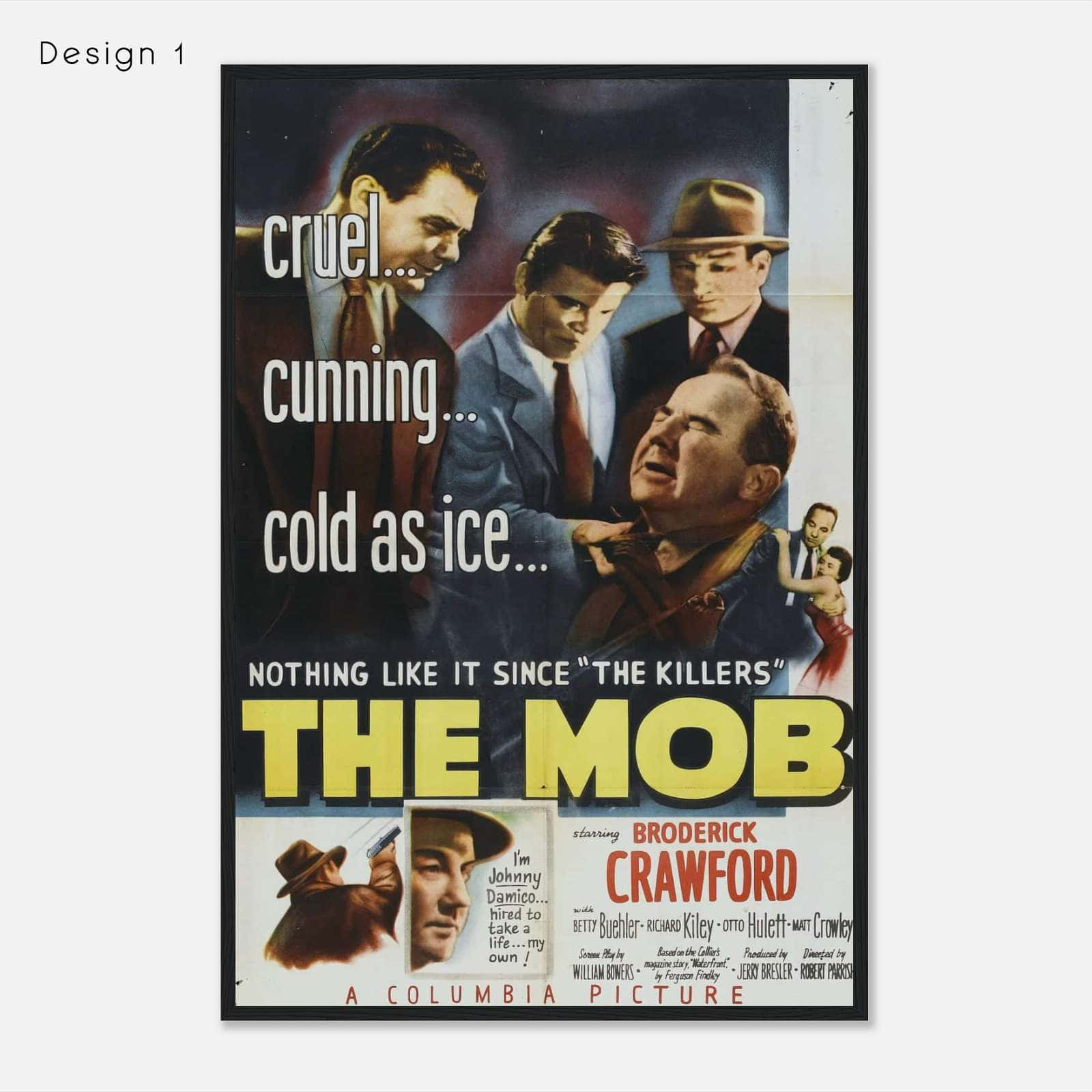 The Mob (1951) Movie Poster Print - Citiesbox
