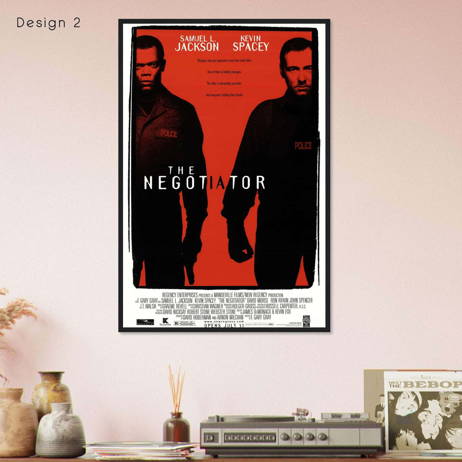 The Negotiator (1998) Movie Poster Print - Citiesbox
