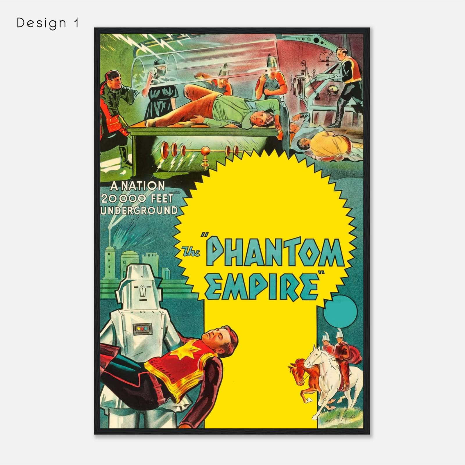 The Phantom Empire (1935) Movie Poster Print - Citiesbox