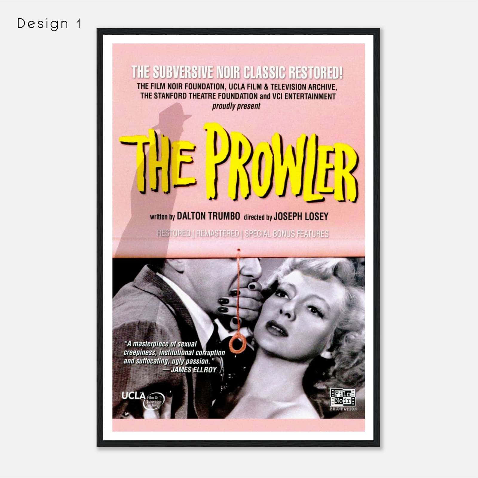 The Prowler (1951) Movie Poster Print - Citiesbox