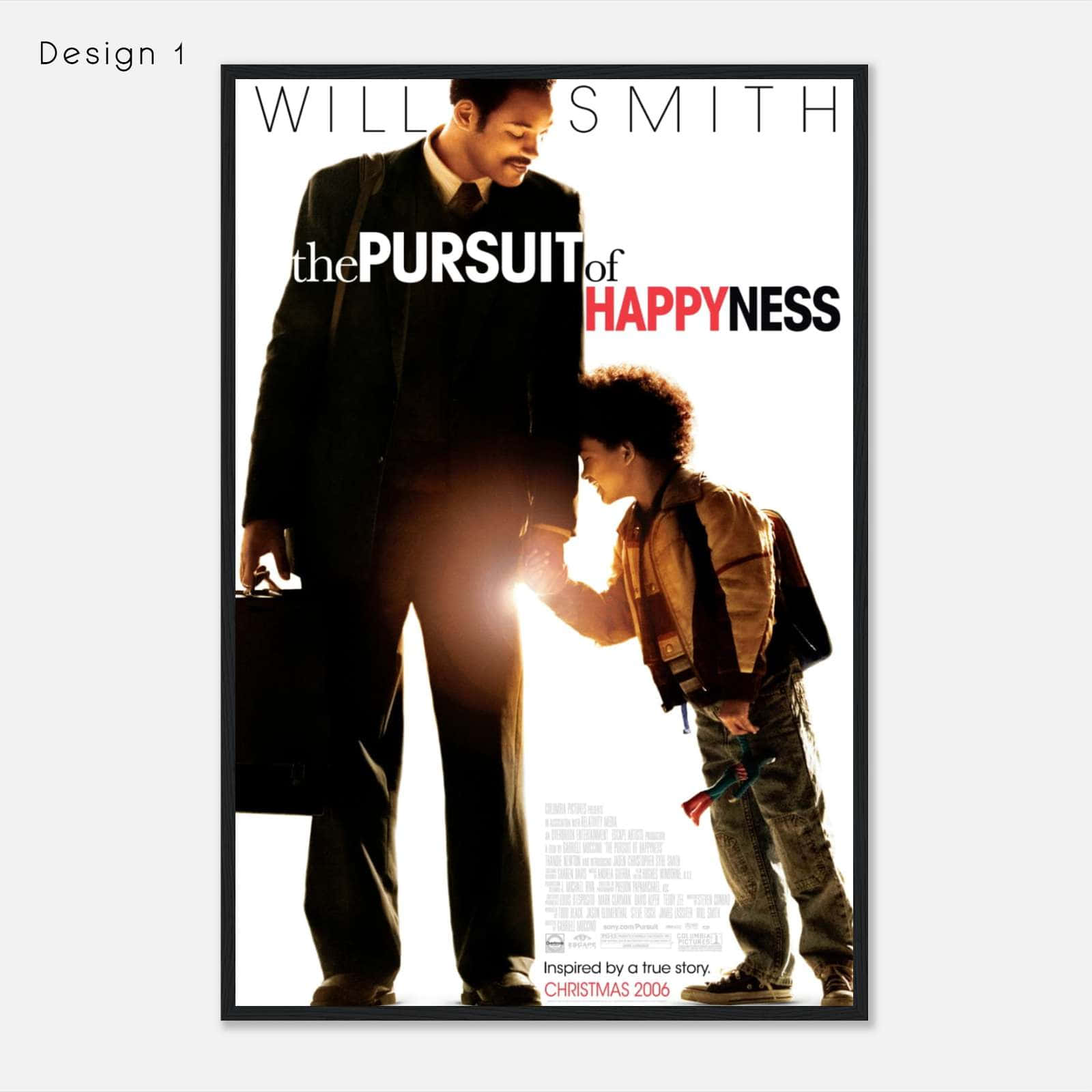 The Pursuit of Happyness (2006) Movie Poster Print - Citiesbox