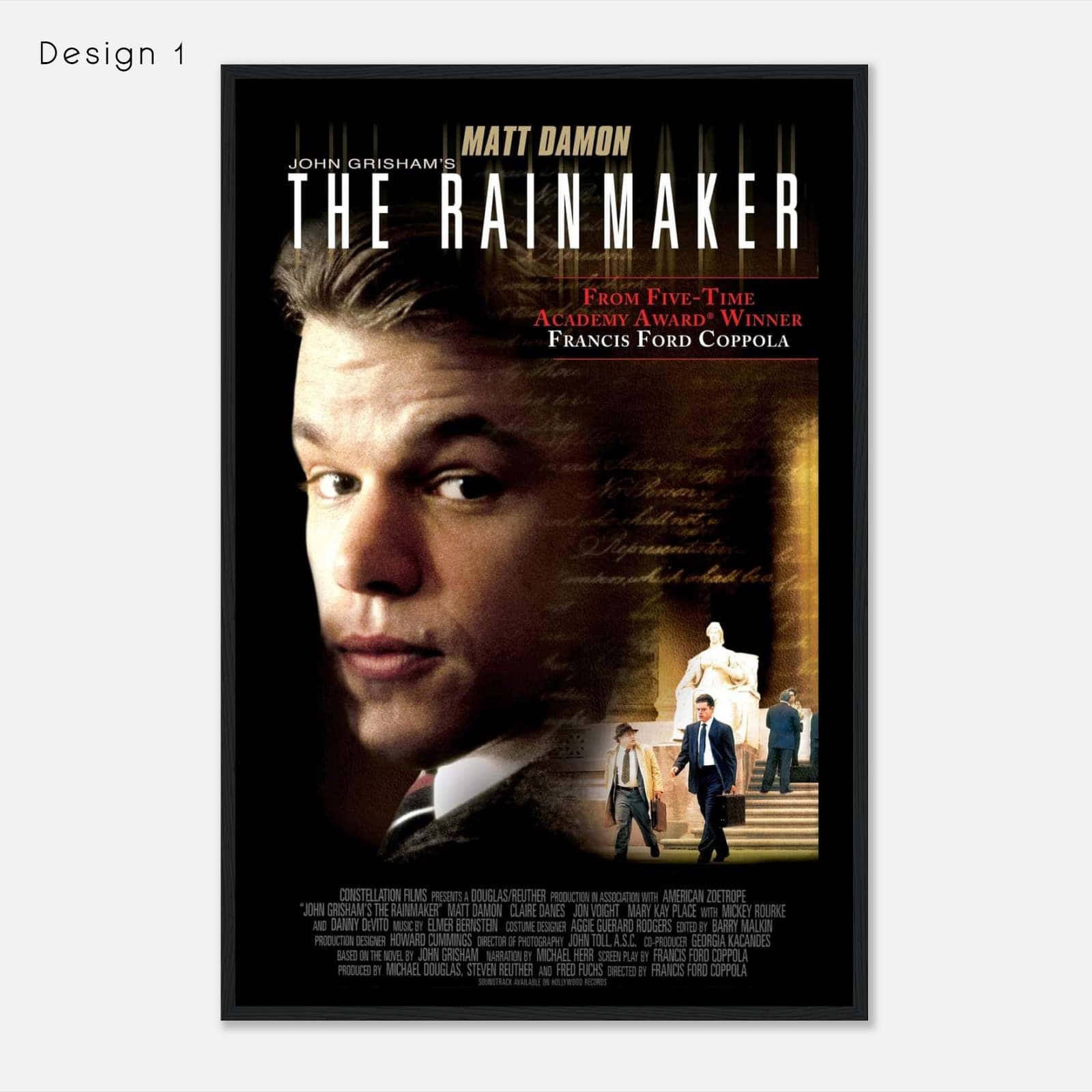 The Rainmaker (1997) Movie Poster Print - Citiesbox