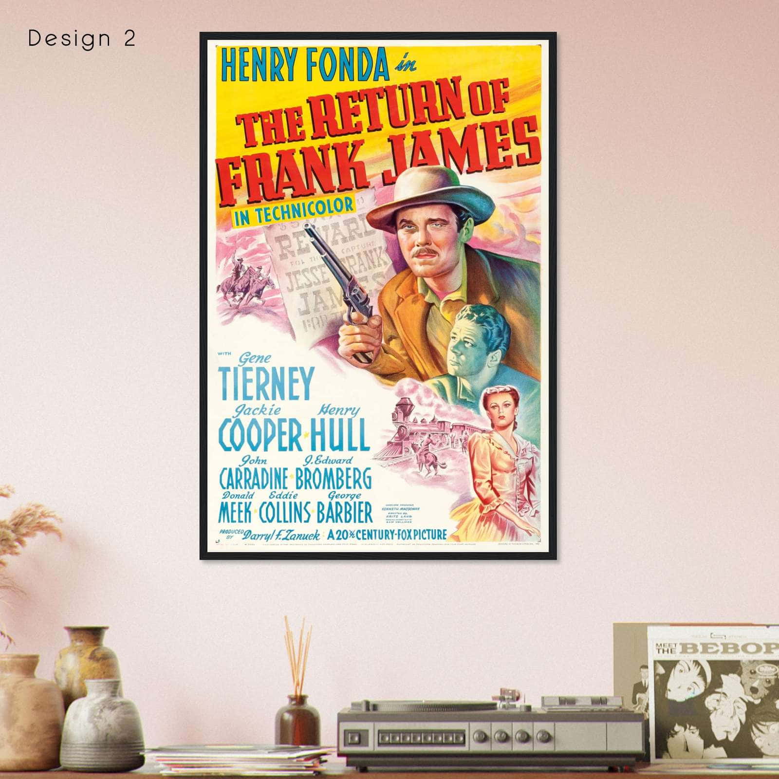 The Return of Frank James (1940) Movie Poster Print - Citiesbox