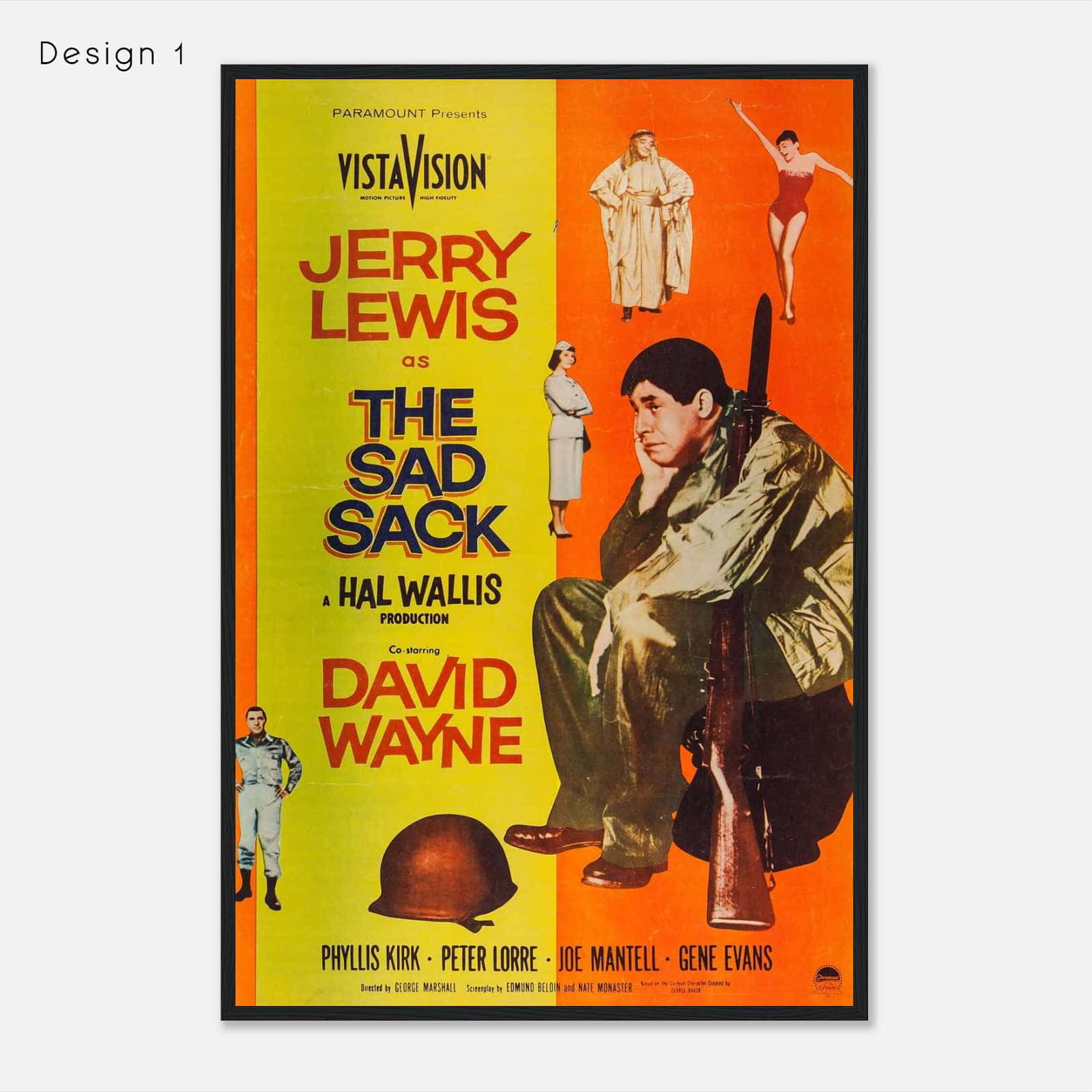 The Sad Sack (1957) Movie Poster Print - Citiesbox